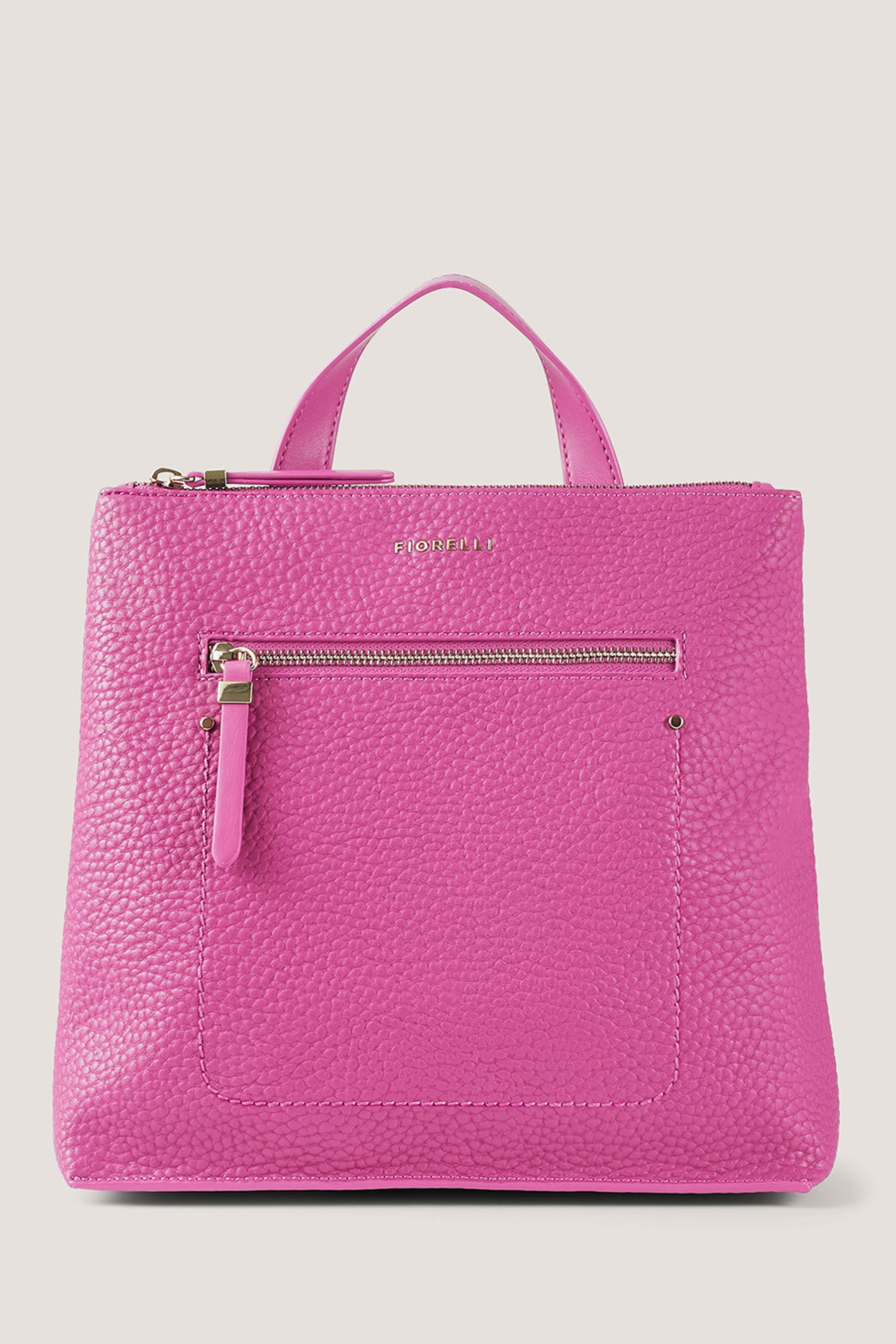 Buy Fiorelli Pink Finley Small Plain Backpack from the Next UK online shop