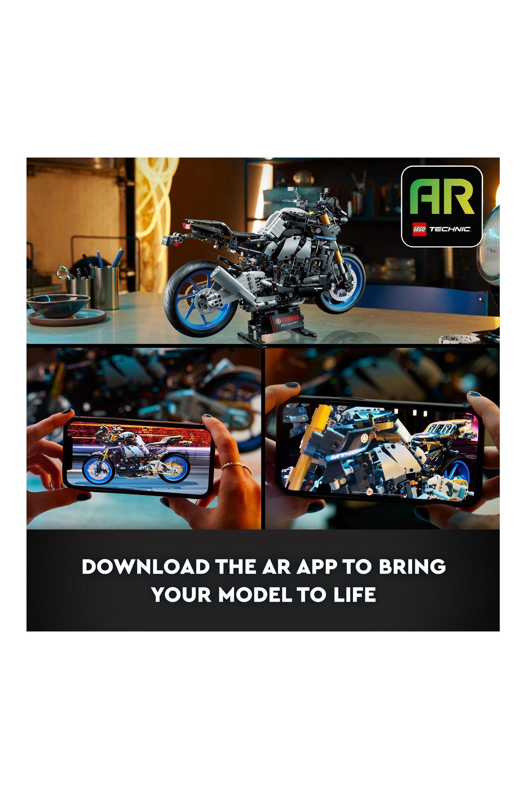 Buy LEGO Technic Yamaha MT10 SP Motorbike Model Adult Set 42159 from ...