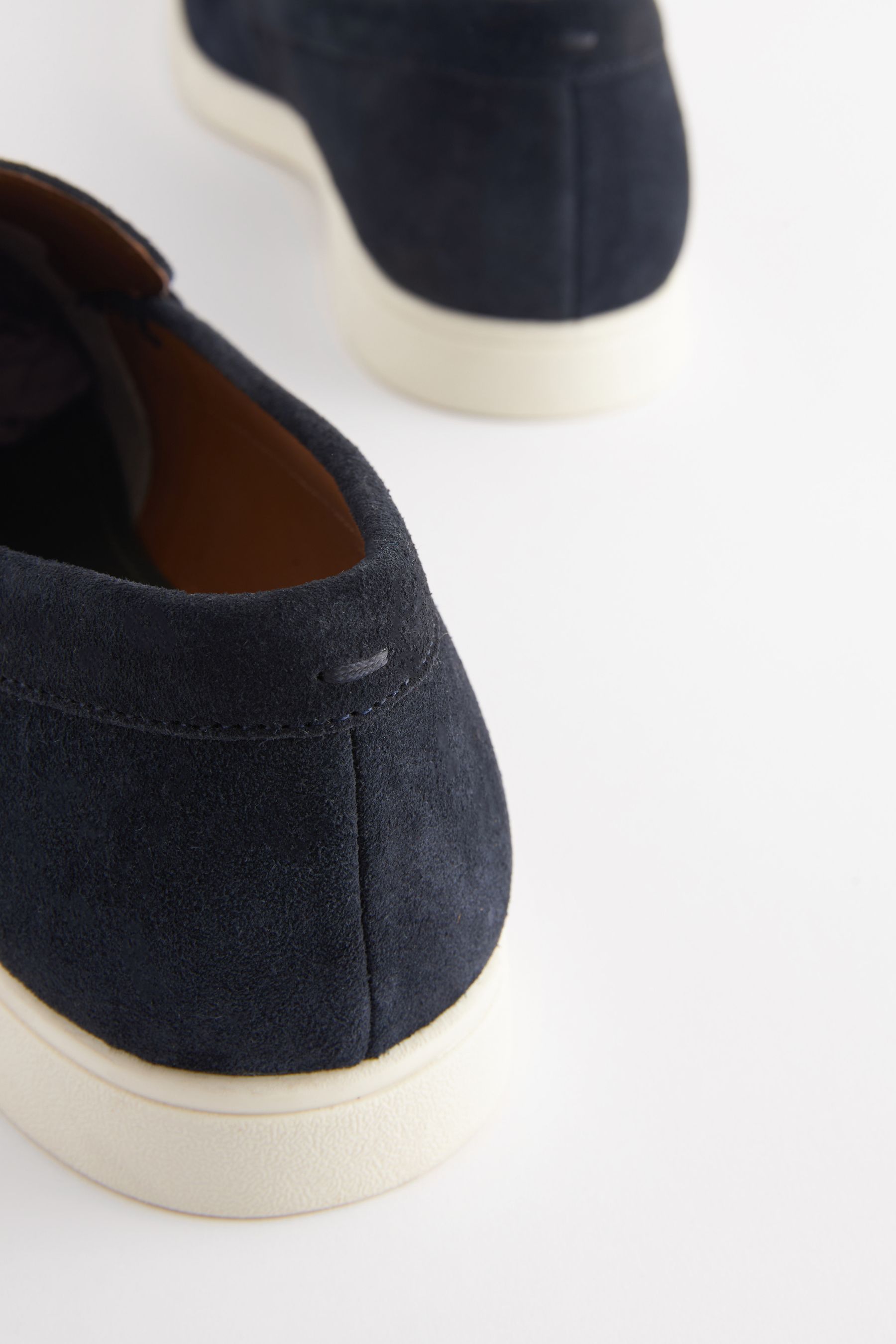 Buy Joules Navy Suede Apron Loafers from the Next UK online shop