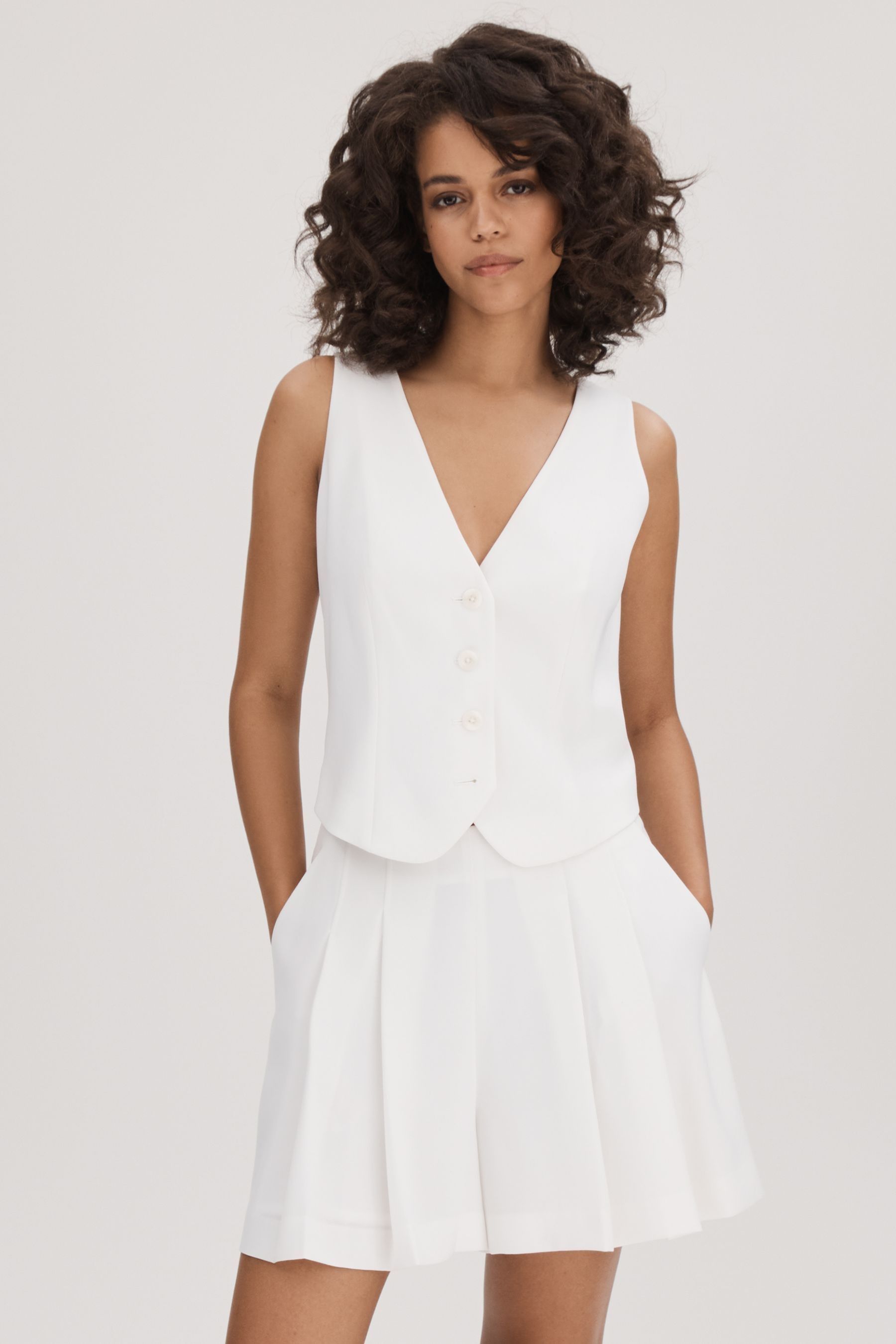 Buy Florere High Rise Pleated Shorts from the Next UK online shop