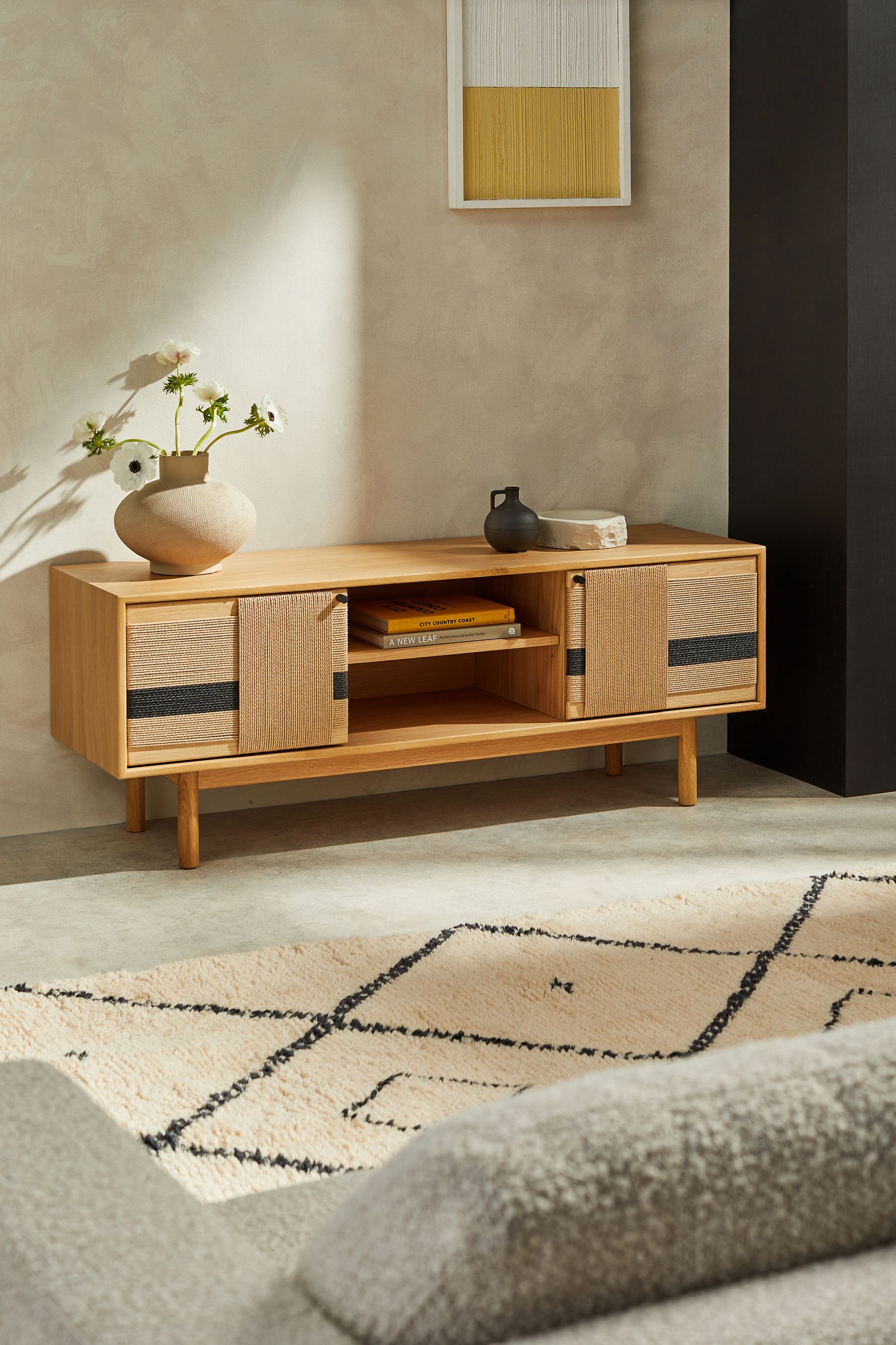Buy MADE.COM Oak Eden TV Unit from the Next UK online shop