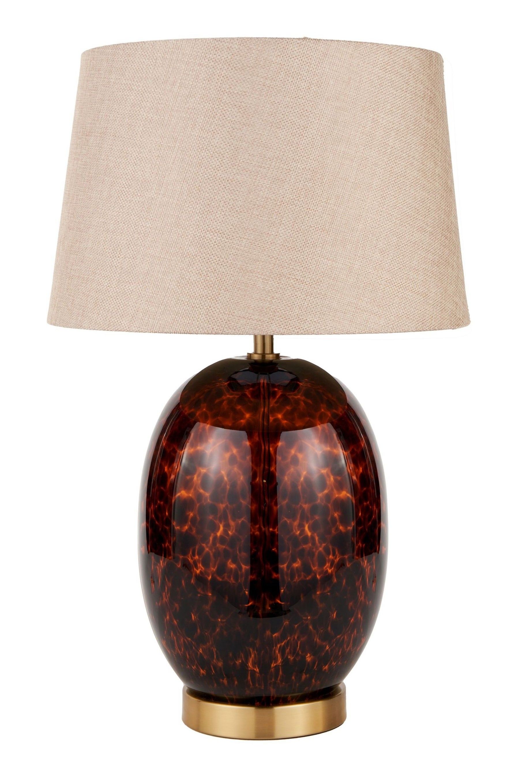 Buy Pacific Brown Lucien Glass Tall Table Lamp from the Next UK online shop