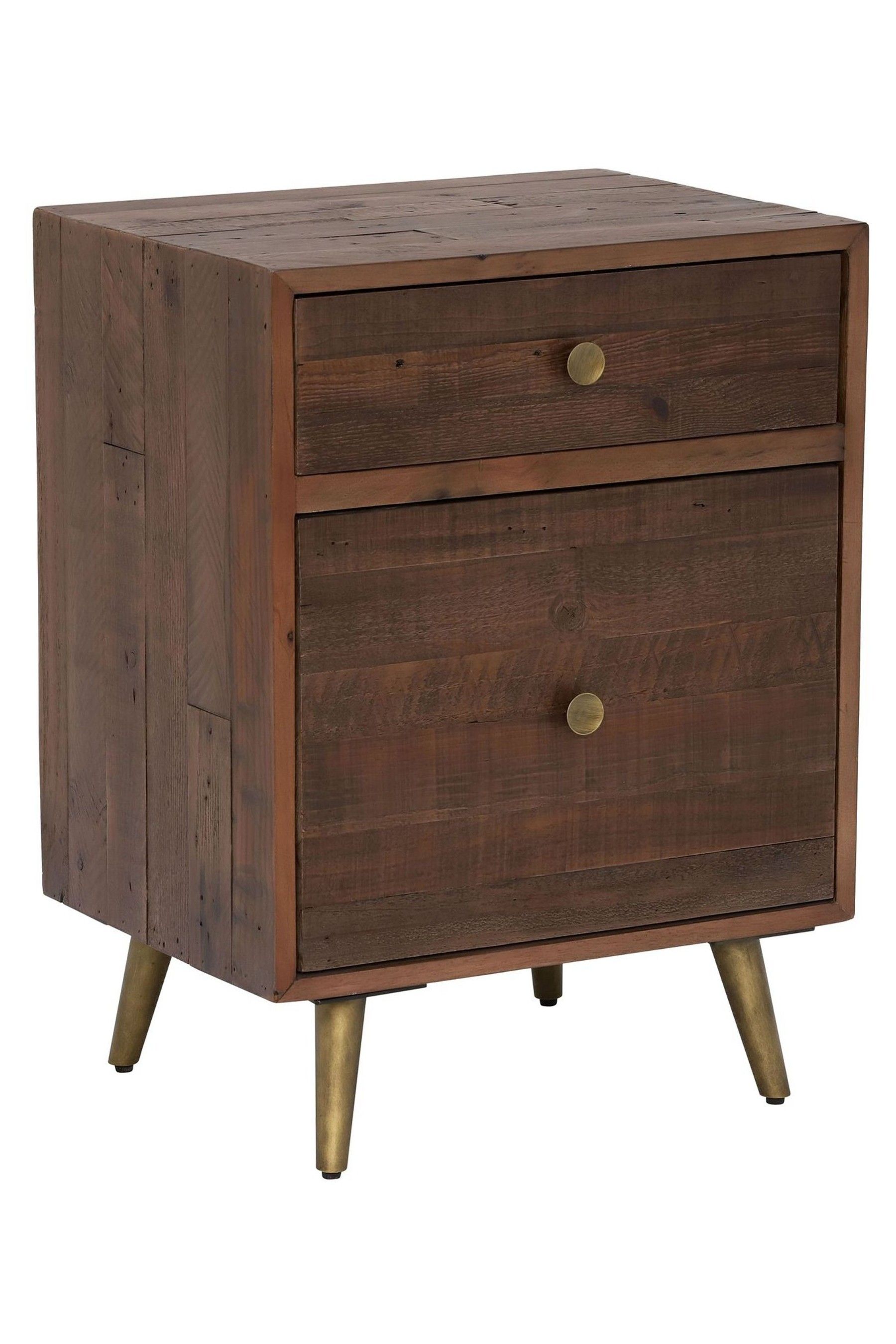 Buy Barker and Stonehouse Brown Modi Reclaimed Wood Filing Cabinet from ...