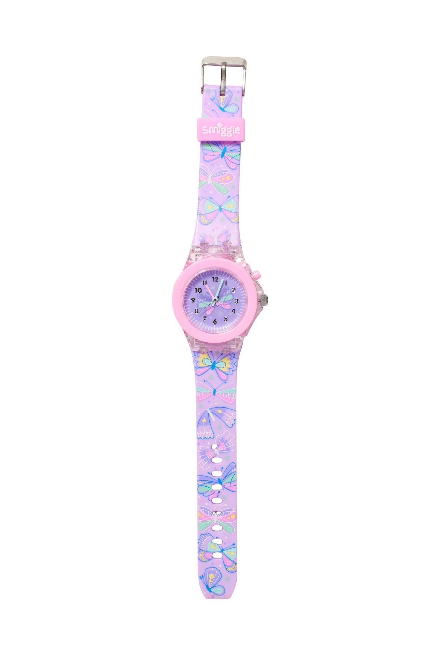 Buy Smiggle Purple Flutter Light Up Watch from the Next UK online shop