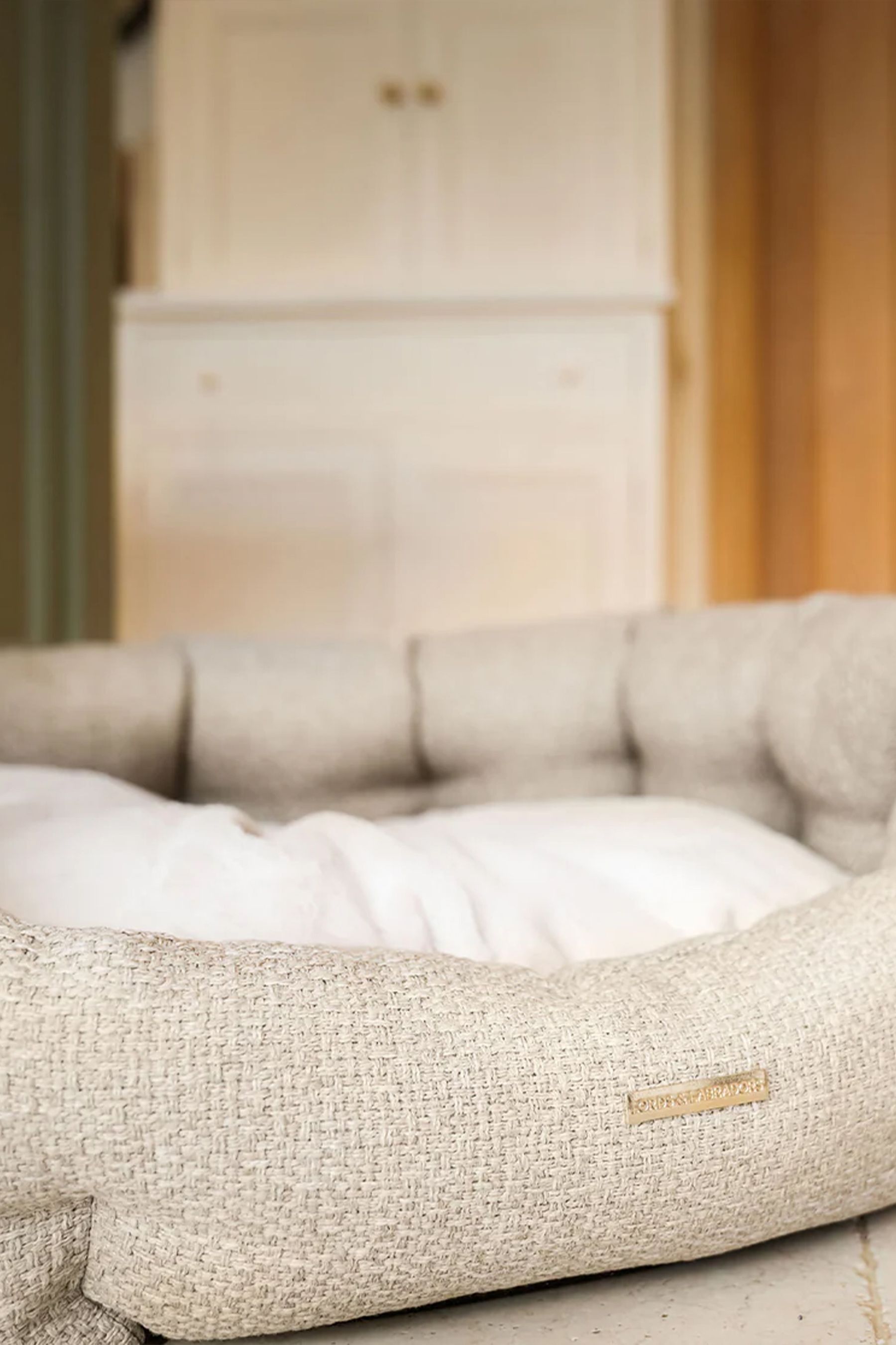 Buy Lords and Labradors Natural Essentials Herdwick Oval Dog Bed from ...