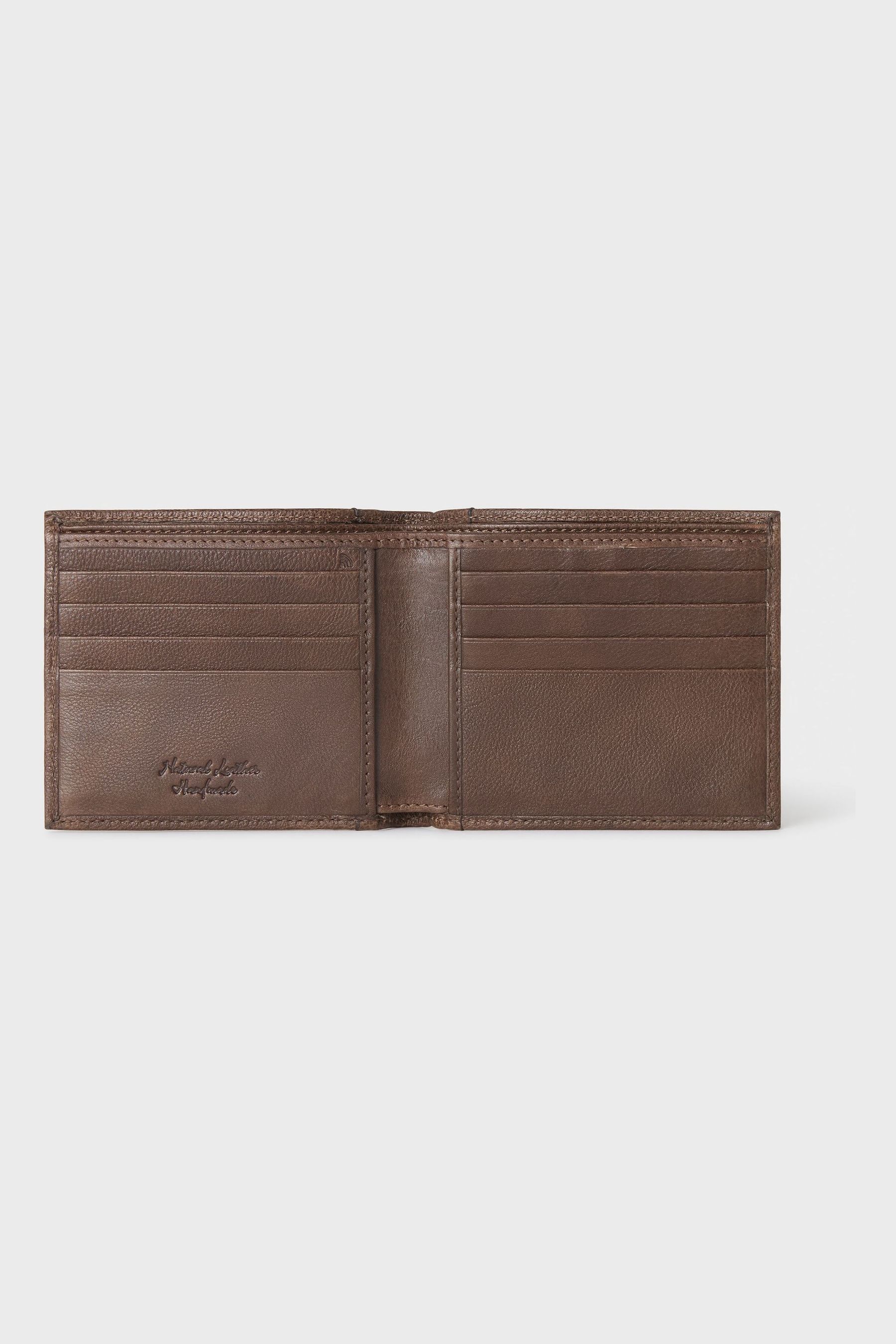 Buy Osprey London The Compass Leather Card Brown Wallet from the Next ...