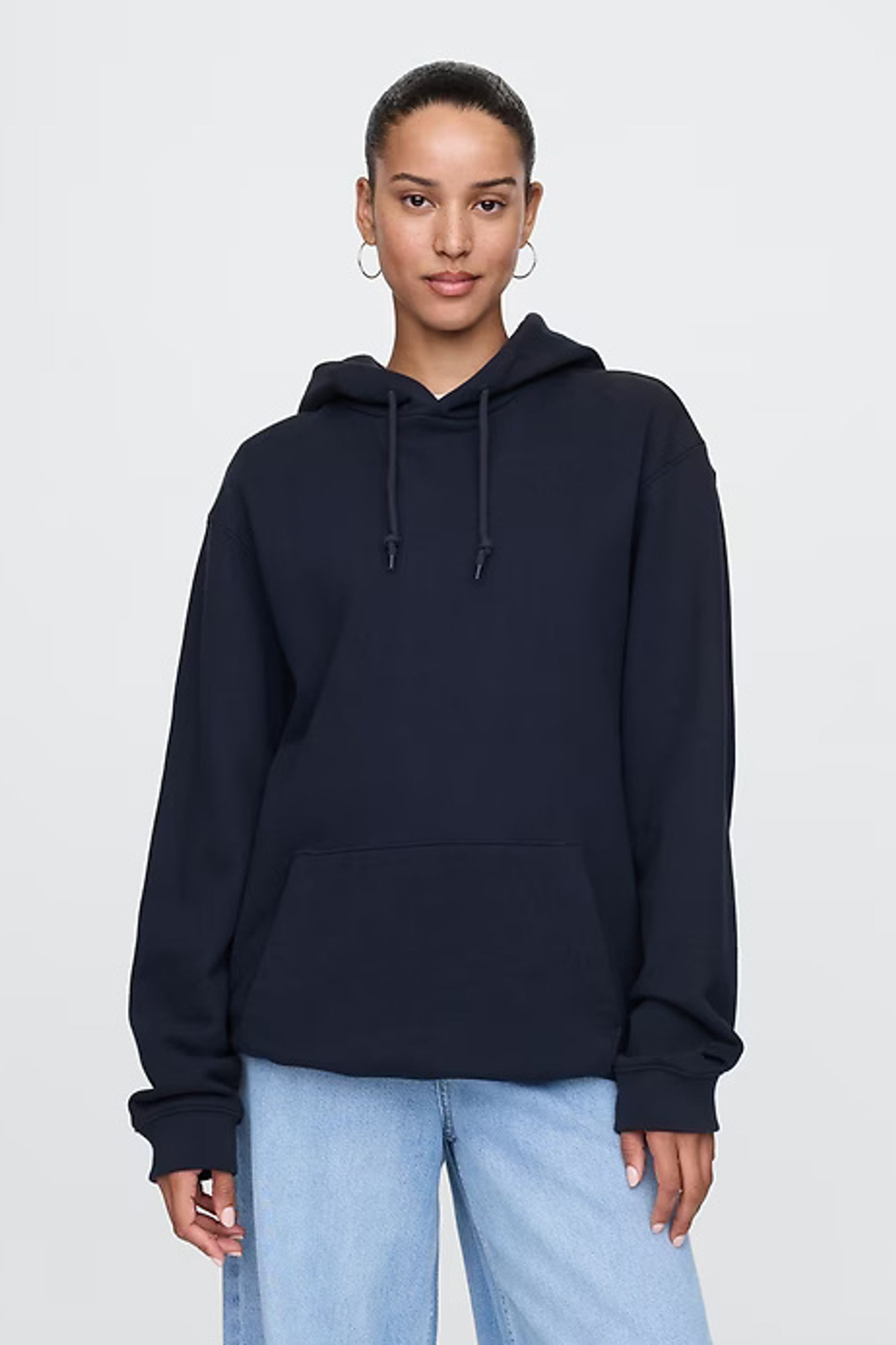 Buy Gap Navy Blue Drawstring Hoodie from Next Ireland