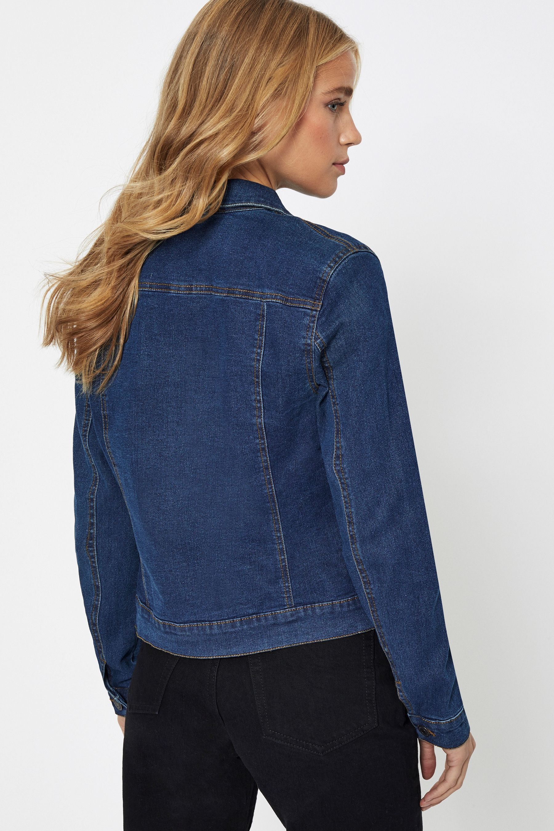Buy Vero Moda Dark Blue Classic Denim Jacket from Next Ireland