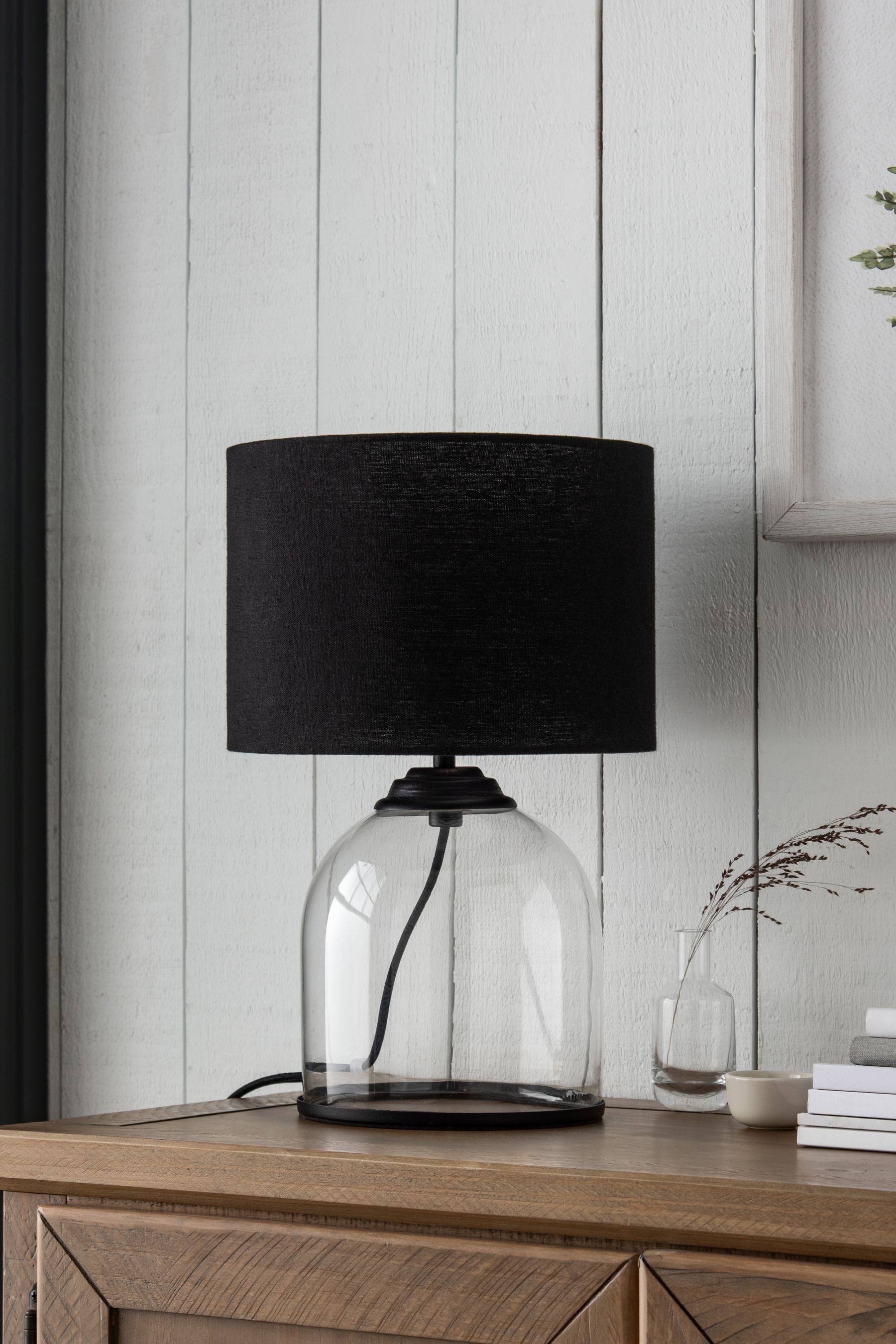 Buy Black Gloucester Lamp Medium from the Next UK online shop