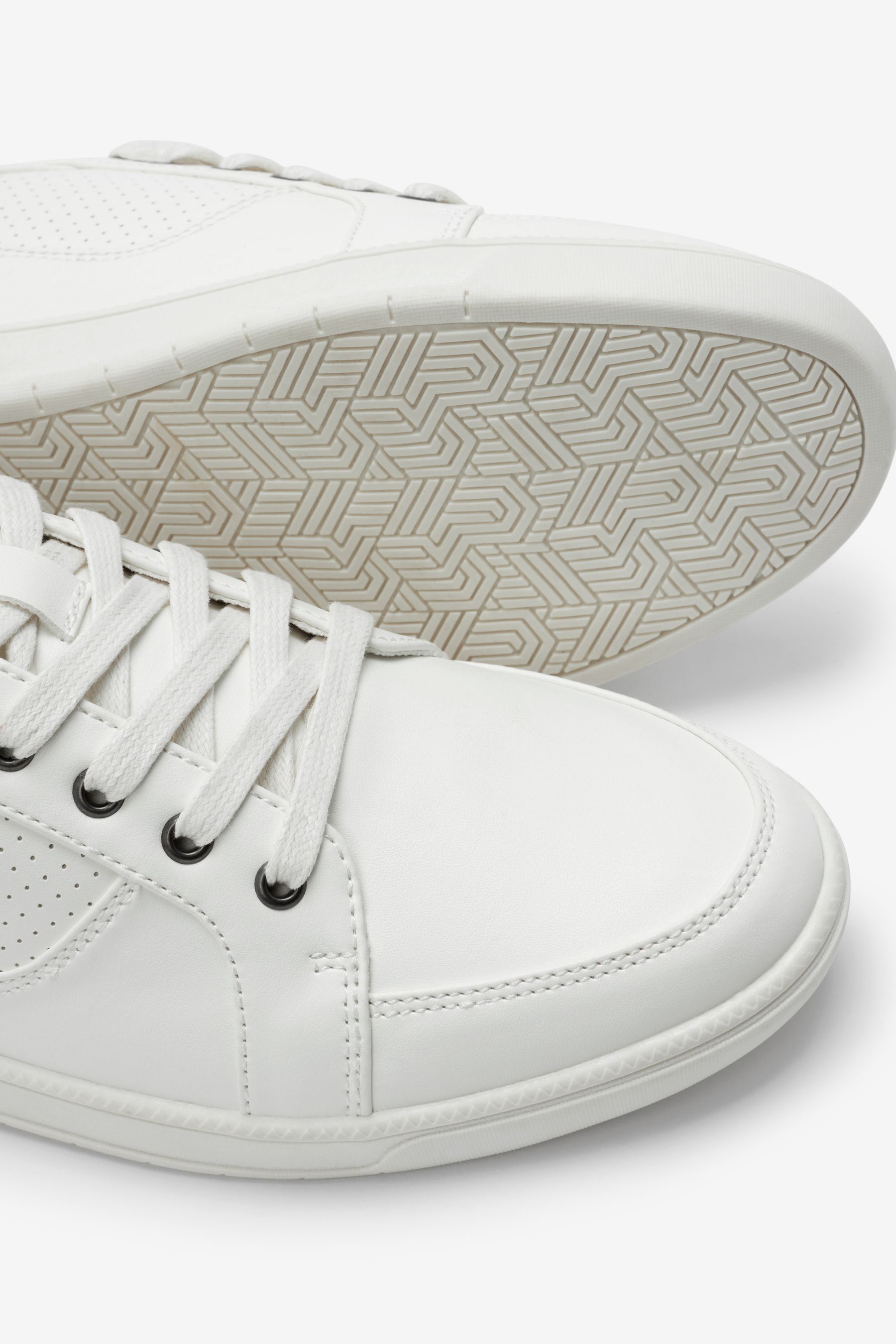 Buy White Regular Fit Smart Casual Trainers from Next Ireland