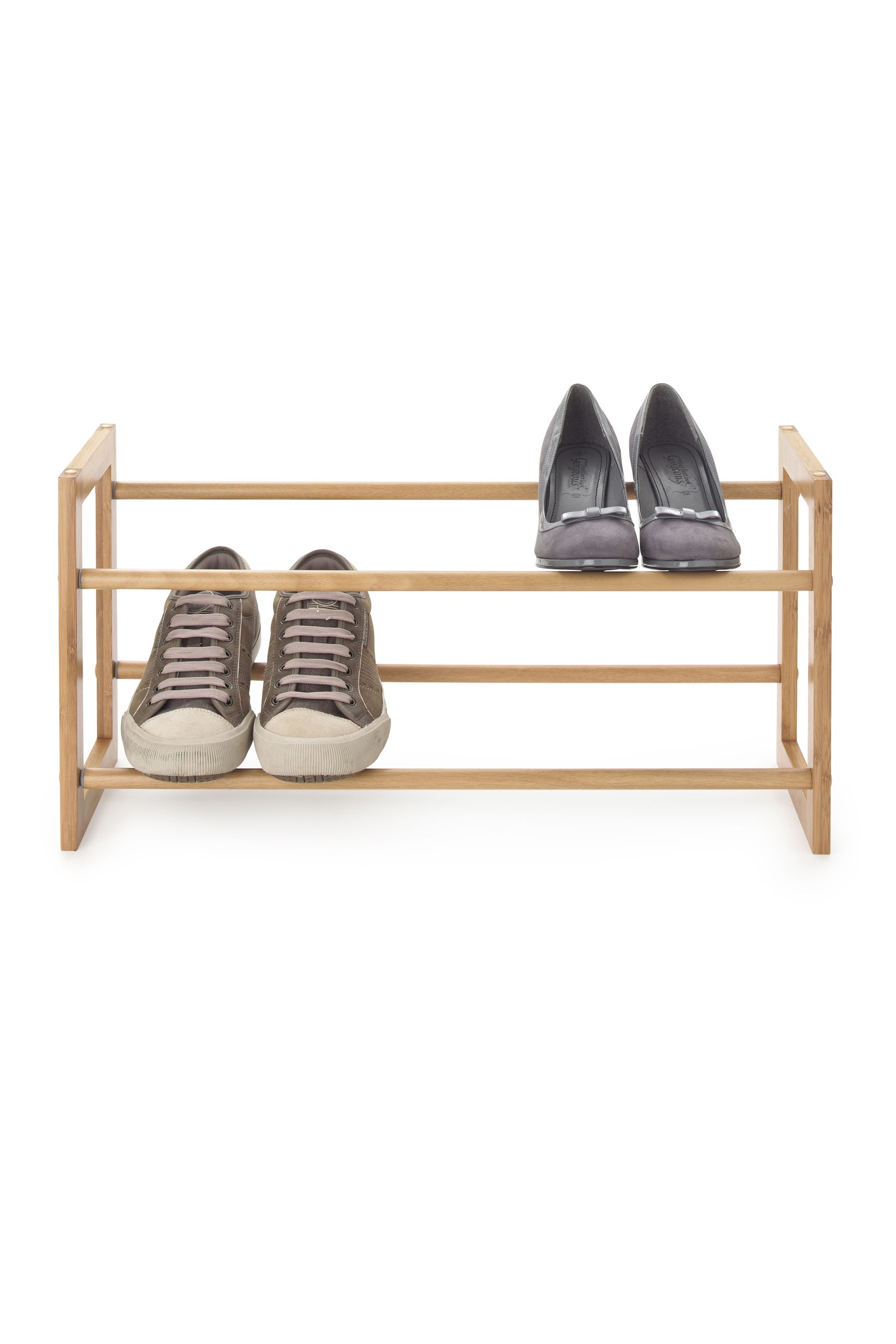 Buy Lakeland Natural Extending Wooden Shoe Rack from the Next UK online ...
