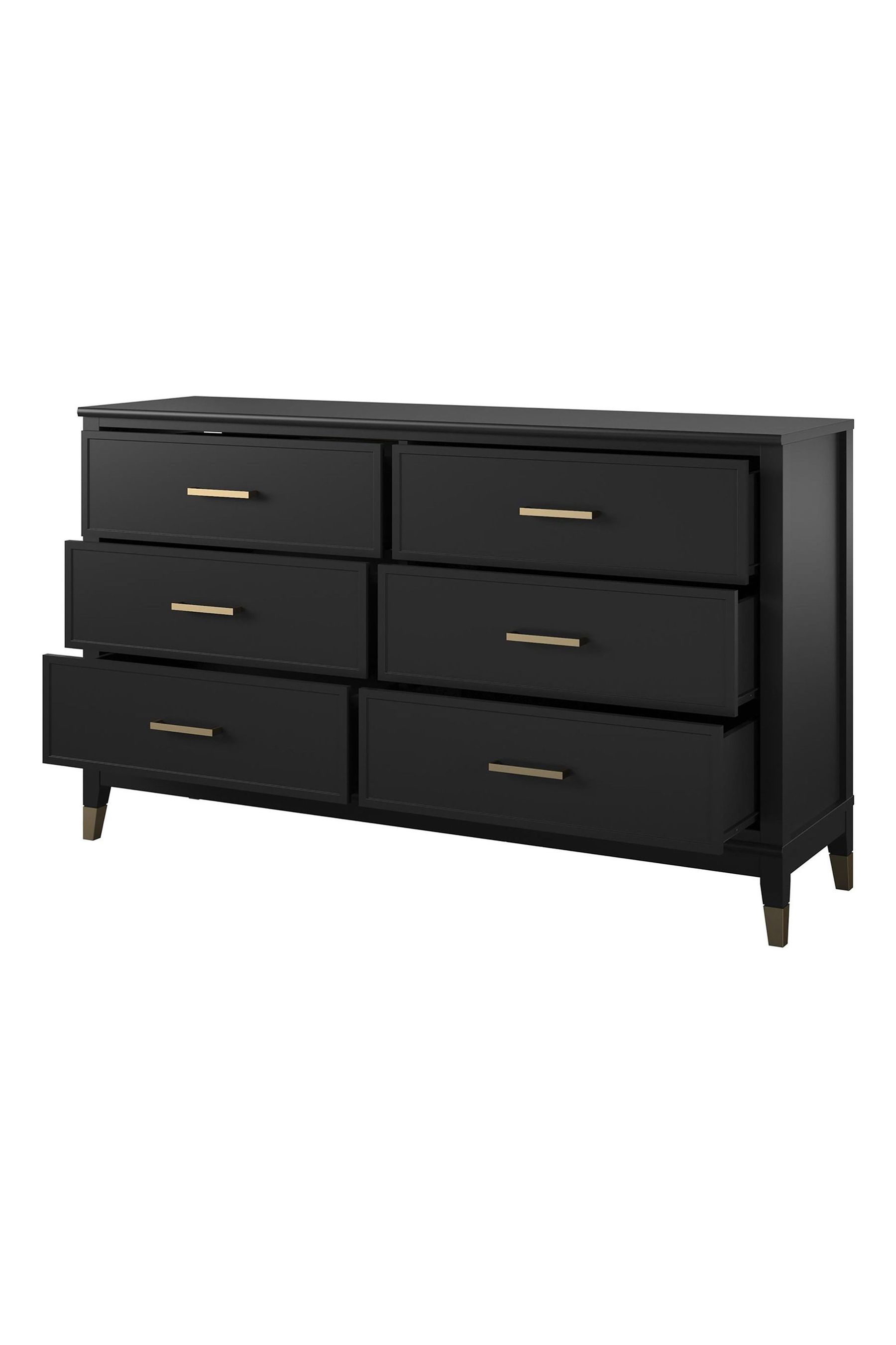 Buy CosmoLiving Black Westerleigh Six Drawers Chest from the Next UK ...