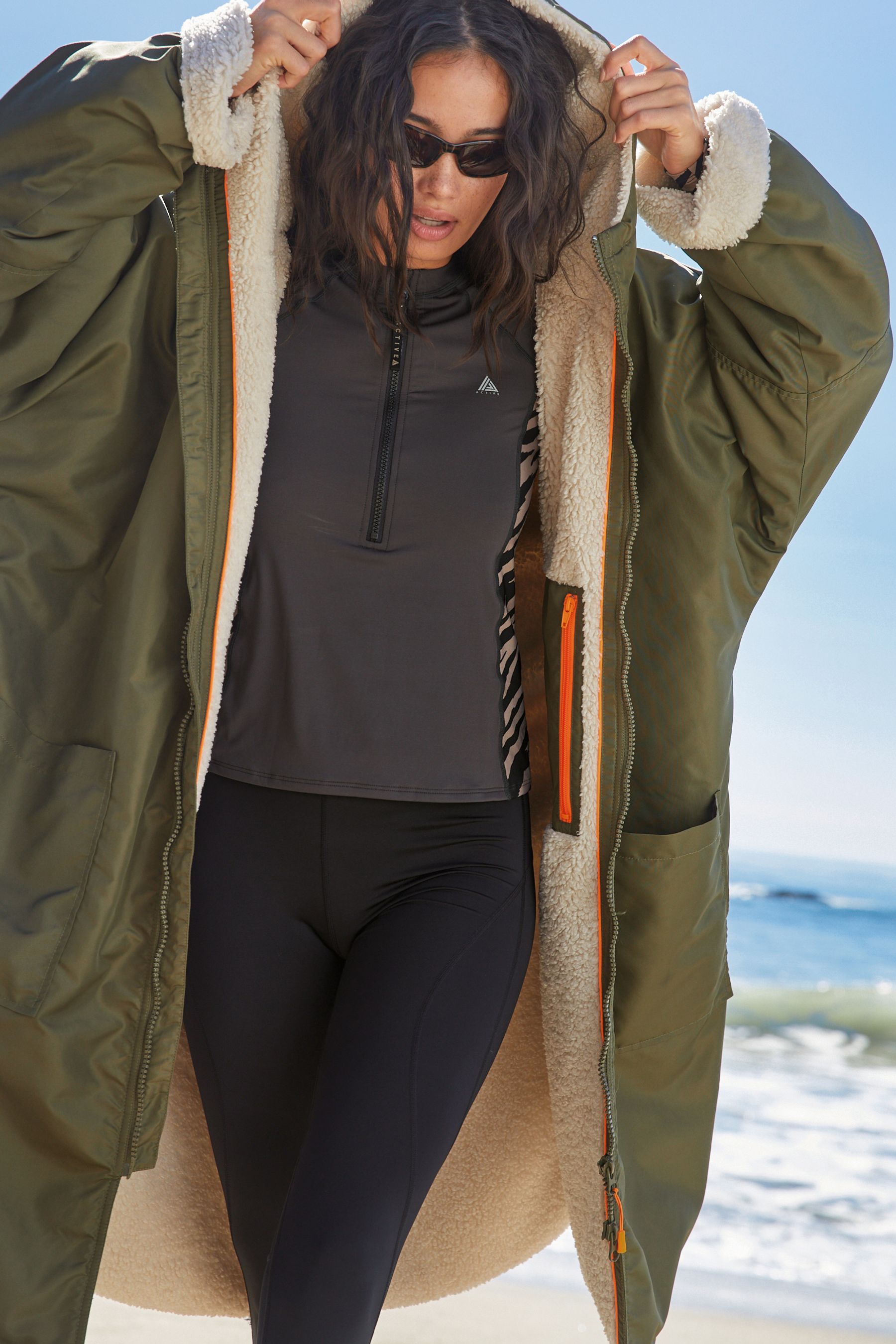 Buy Khaki Green Changing Coat from Next Australia