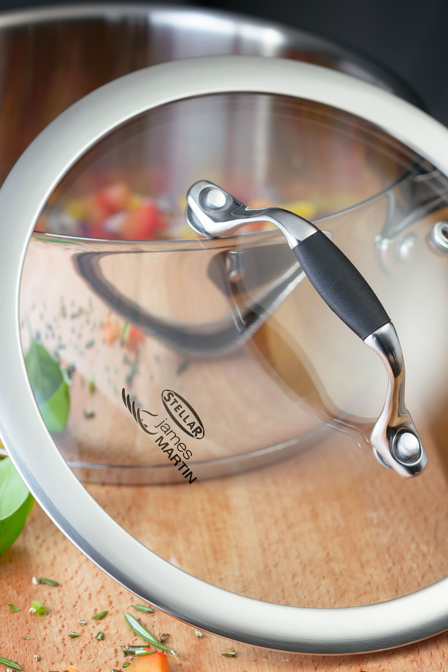 Buy Stellar James Martin 3 Piece Silver Saucepan Set from the Next UK ...