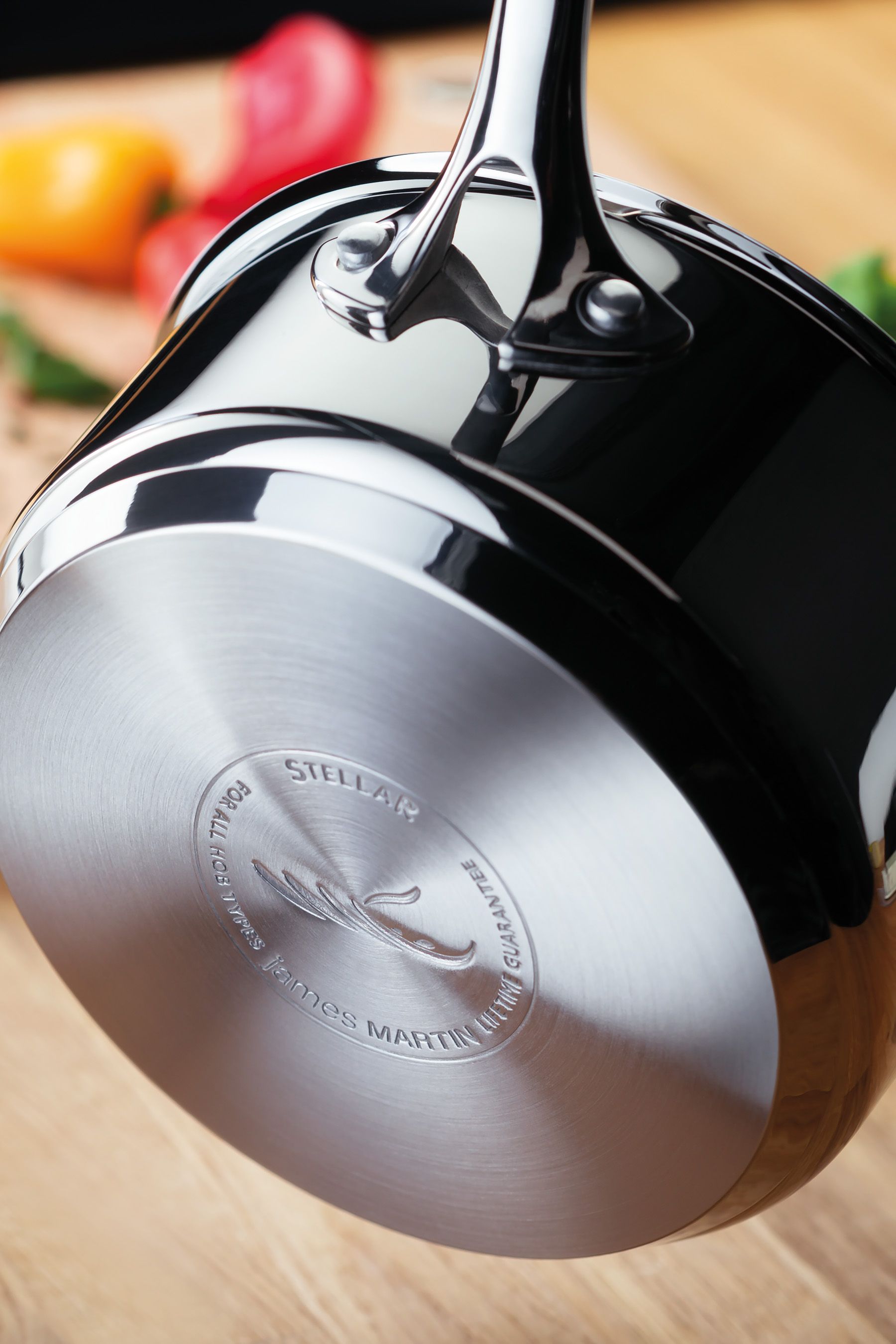 Buy Stellar James Martin 3 Piece Silver Saucepan Set from the Next UK ...