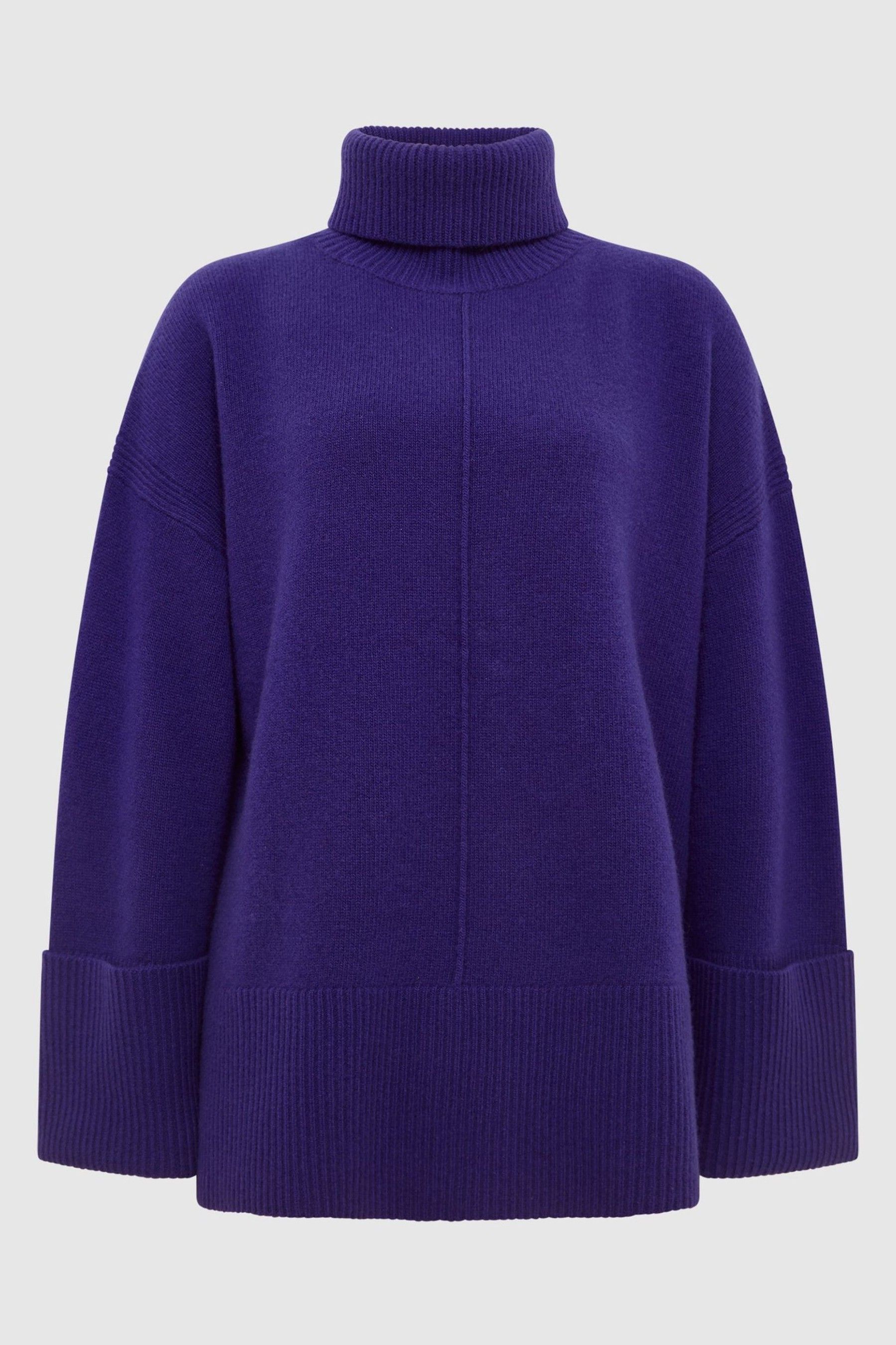 Buy Reiss Sarah Cashmere Blend Roll Neck Jumper from the Next UK online ...