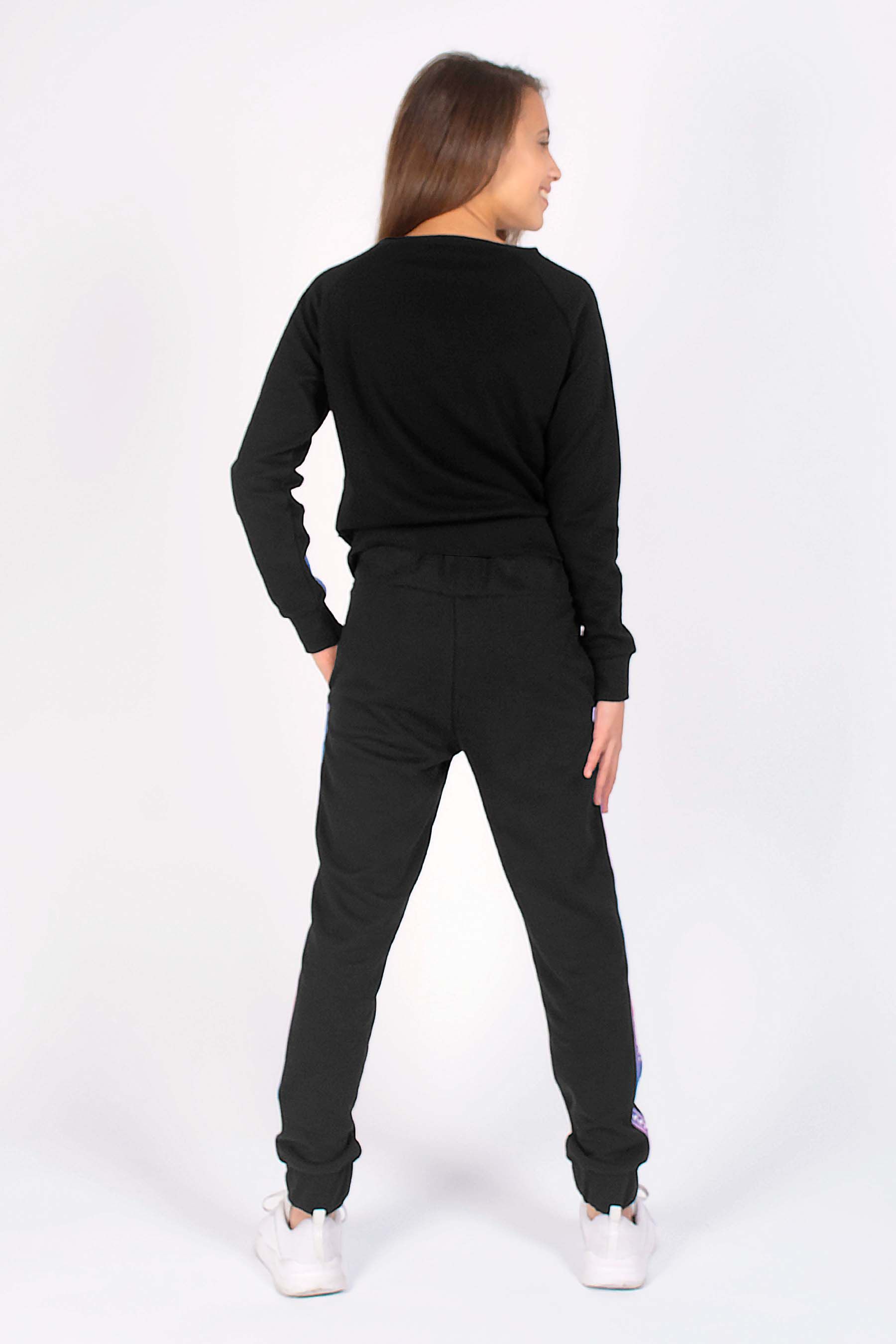 Buy Pineapple X The Next Step Tape Girls Black Sweatshirt from Next Ireland
