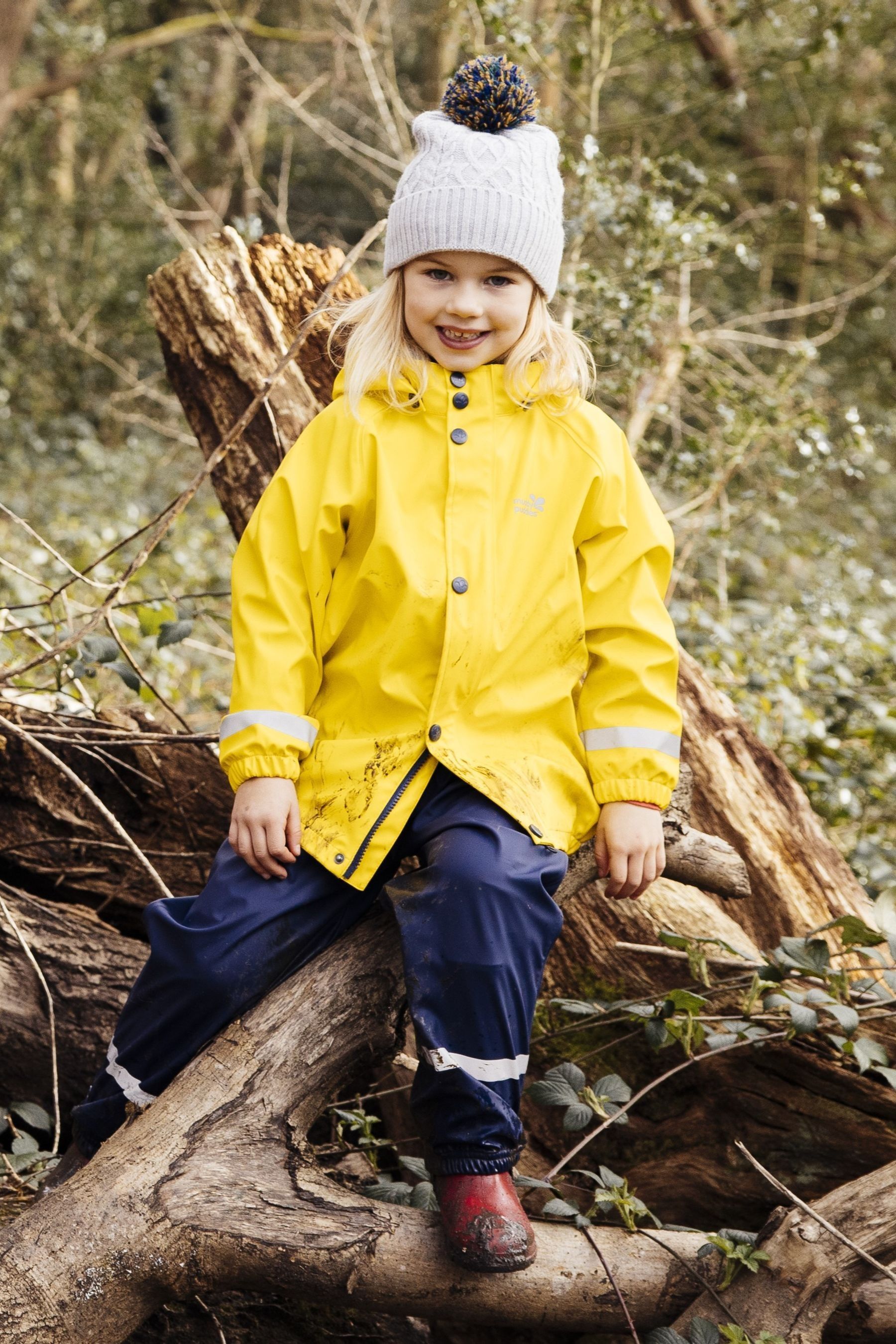 Buy Muddy Puddles Recycled Rainy Day Waterproof Jacket from the Next UK ...