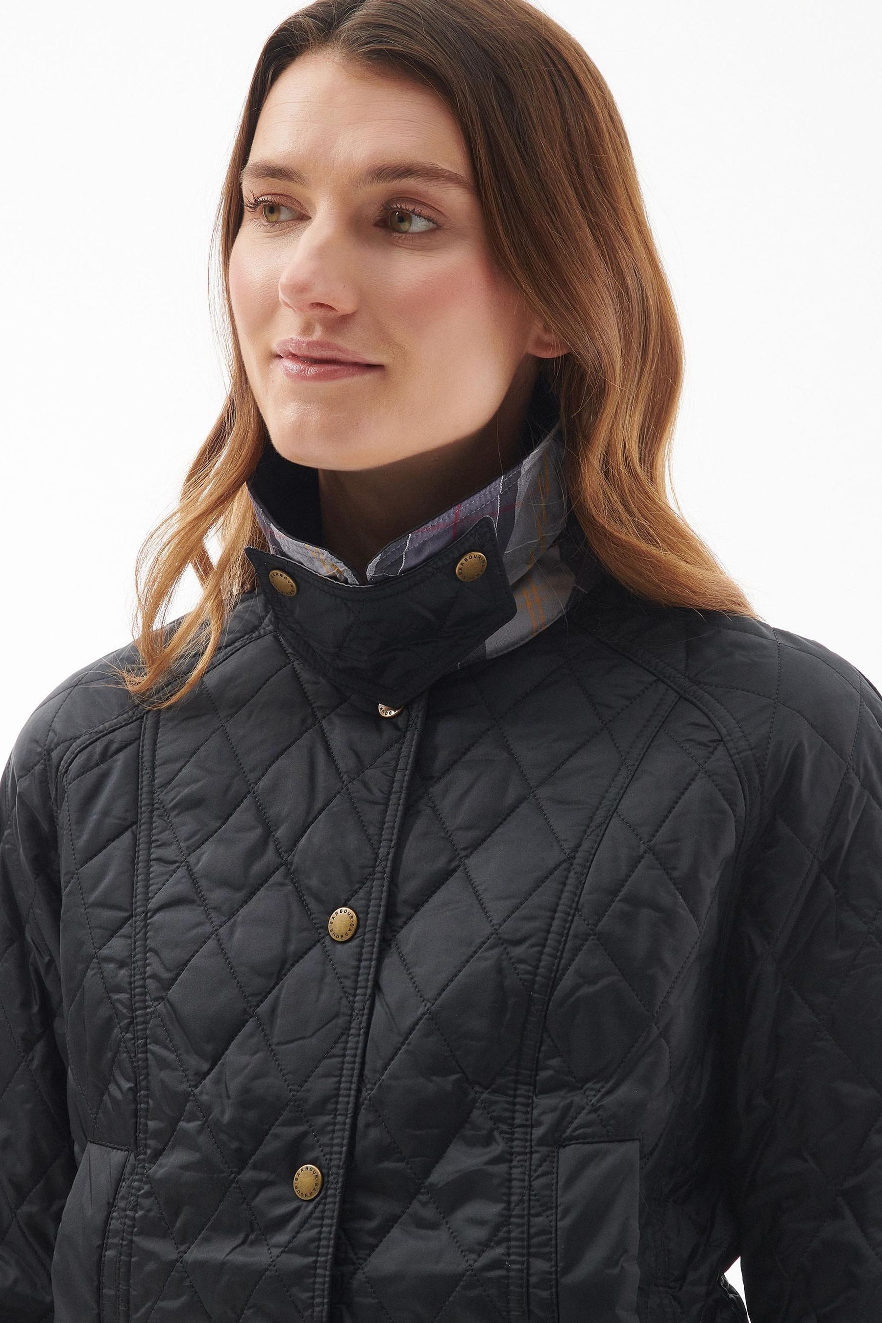 Buy Barbour® Black Beadnell Quilted Jacket from the Next UK online shop