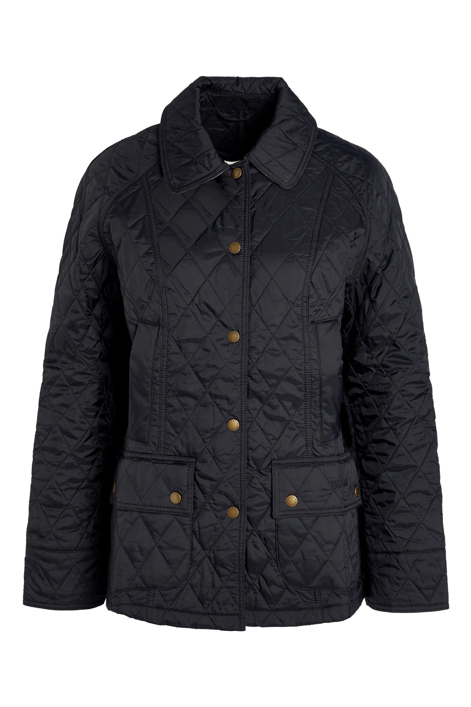 Buy Barbour® Black Beadnell Quilted Jacket from the Next UK online shop