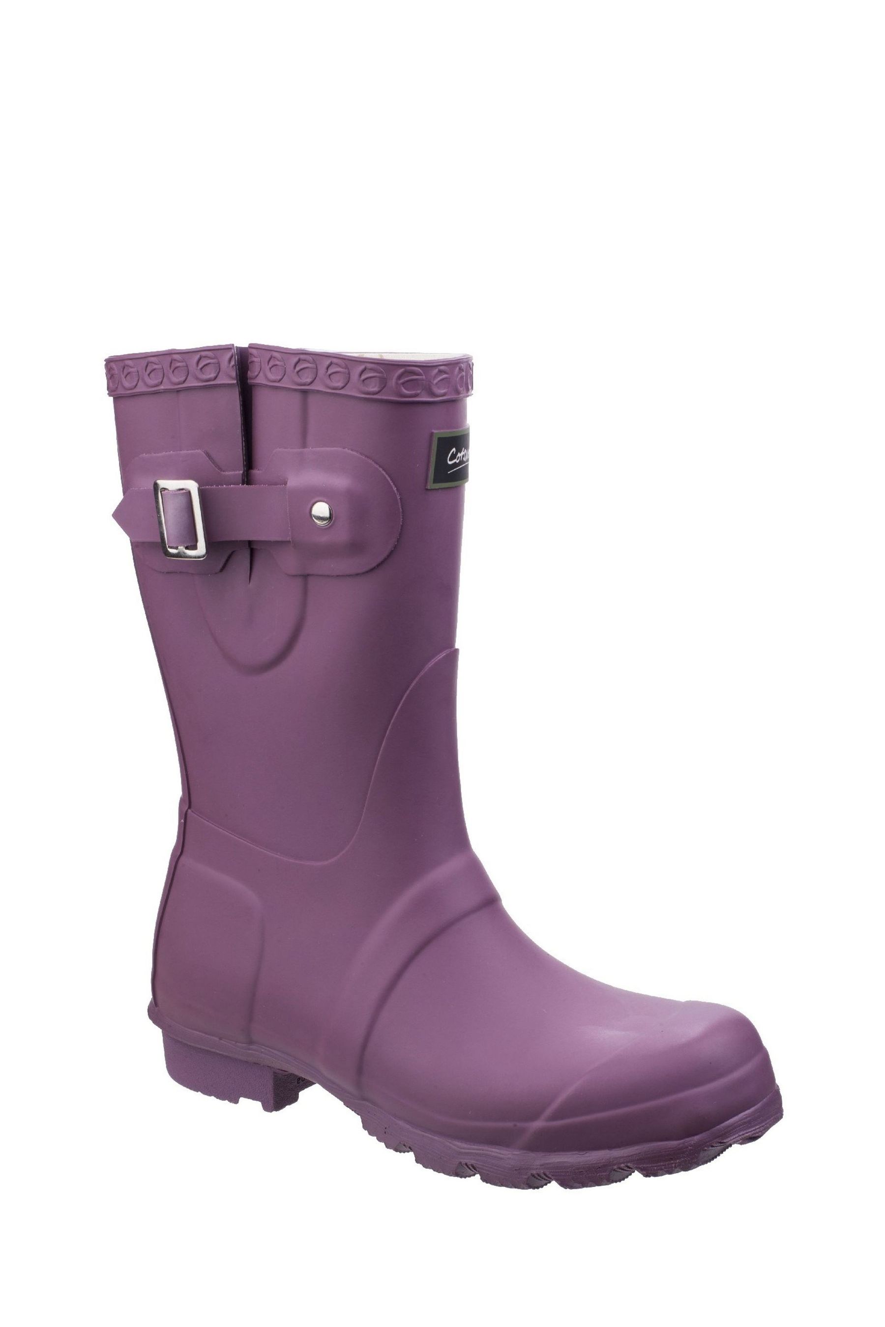 Buy Cotswolds Purple Windsor Short Wellies from the Next UK online shop