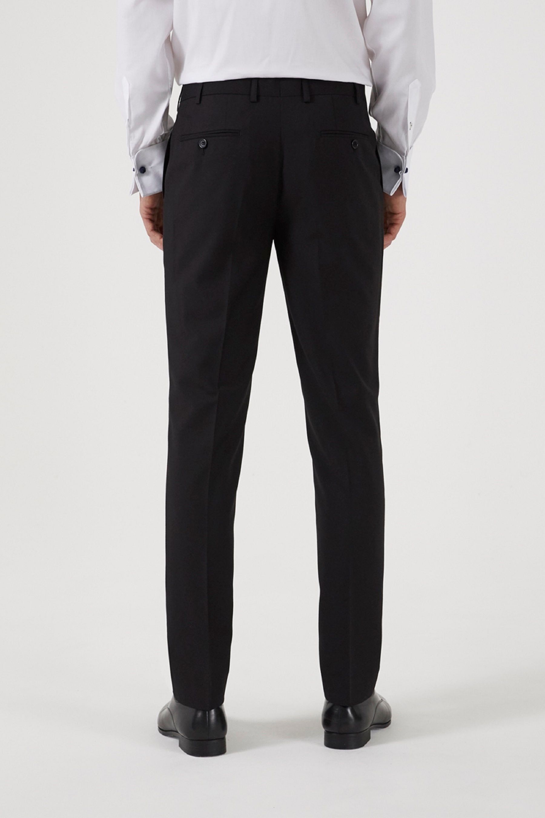 Buy Skopes Milan Black Tapered Fit Suit Trousers from the Next UK ...