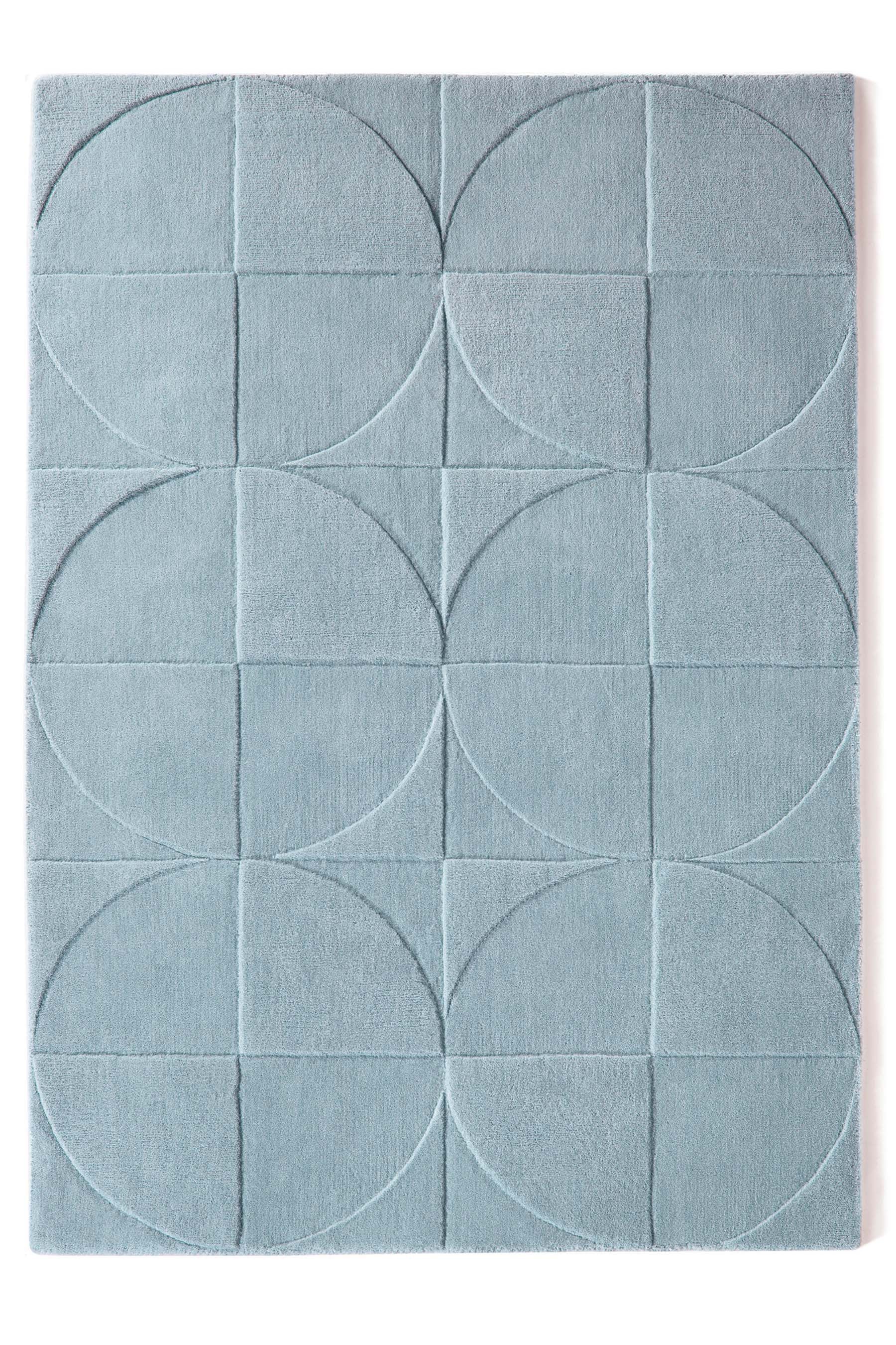 Buy Origins Blue Penny Carved Rug from the Next UK online shop