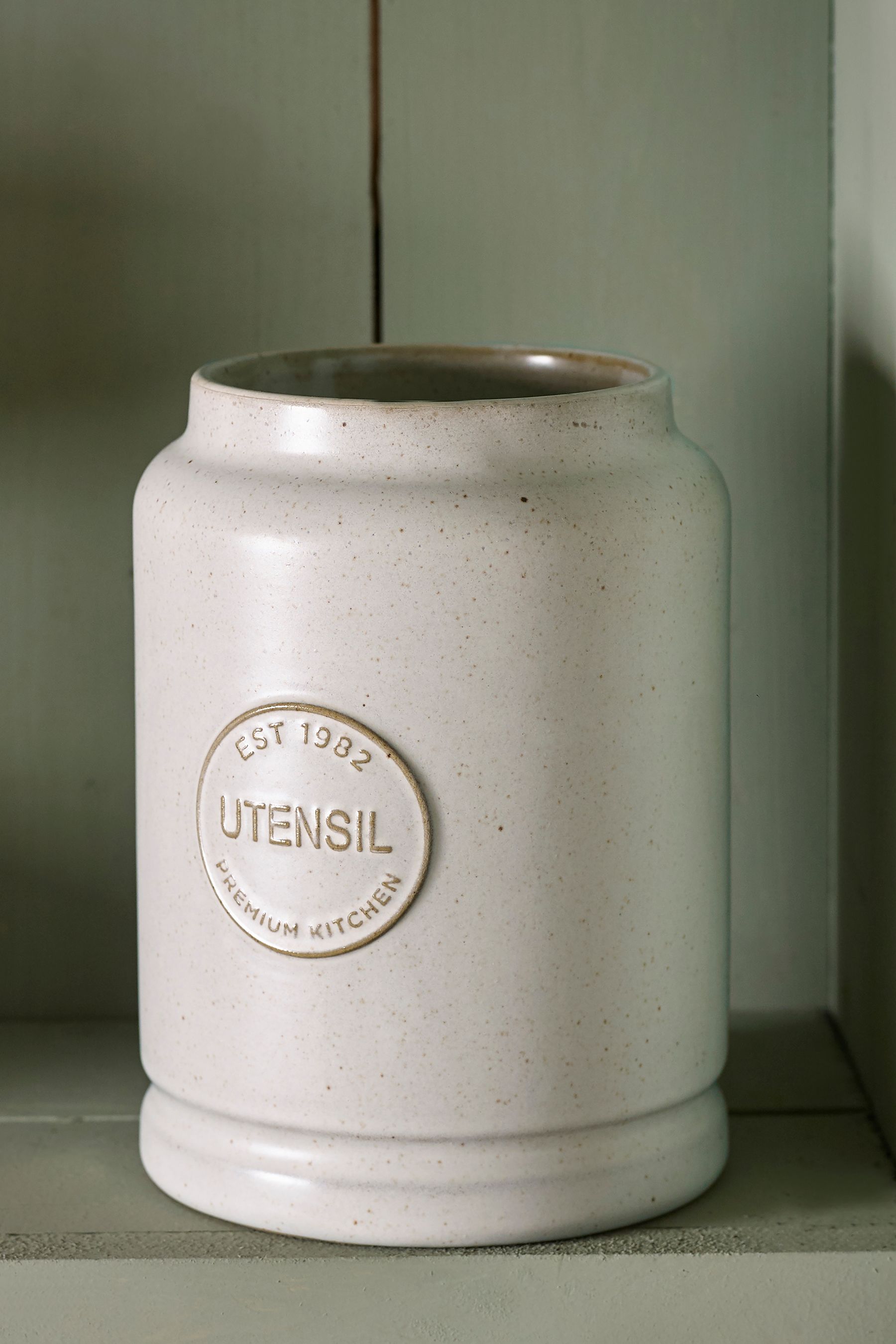 Buy Natural Country Badge Utensil Pot from the Next UK online shop