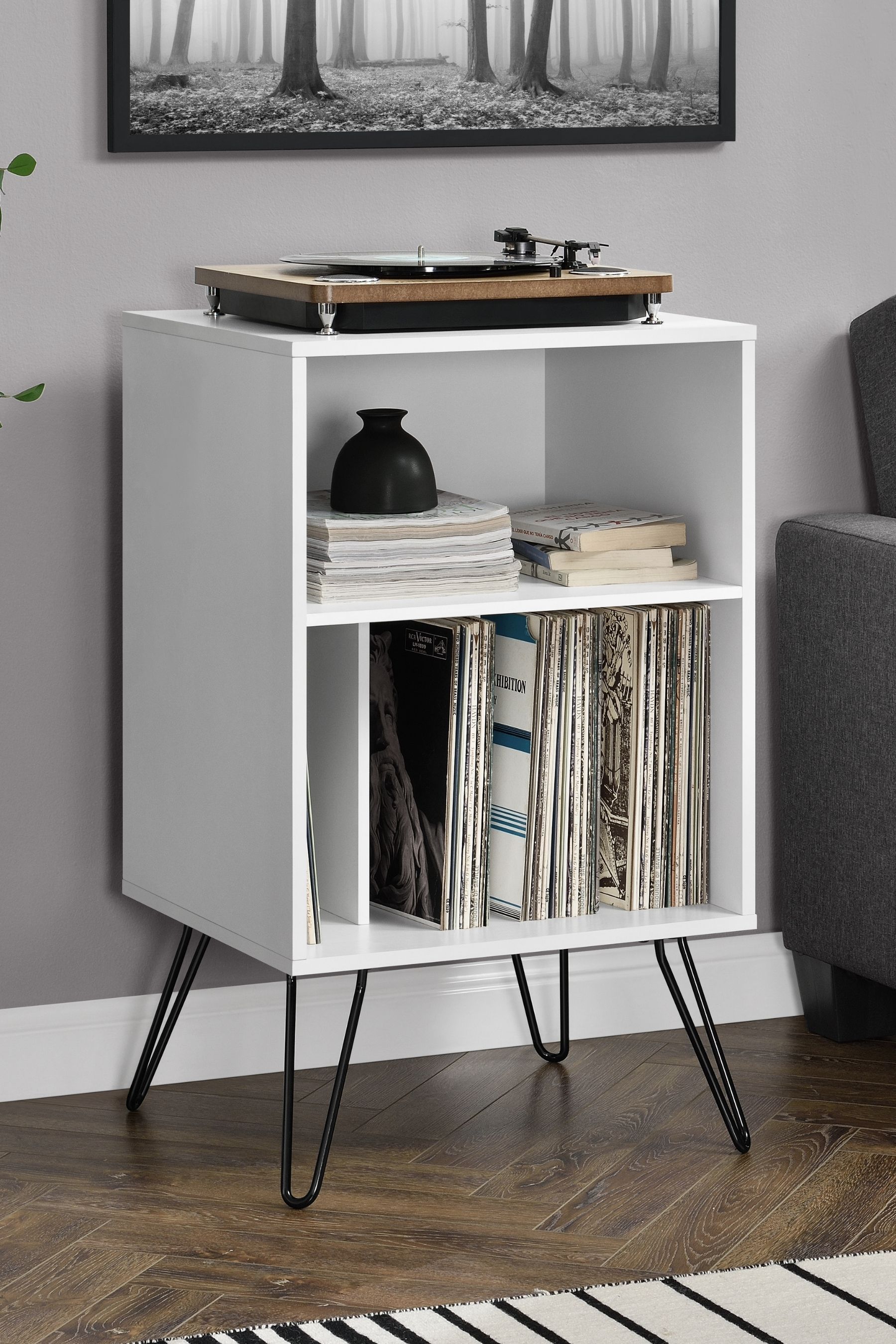Buy Novogratz White Concord Turntable Stand from the Next UK online shop