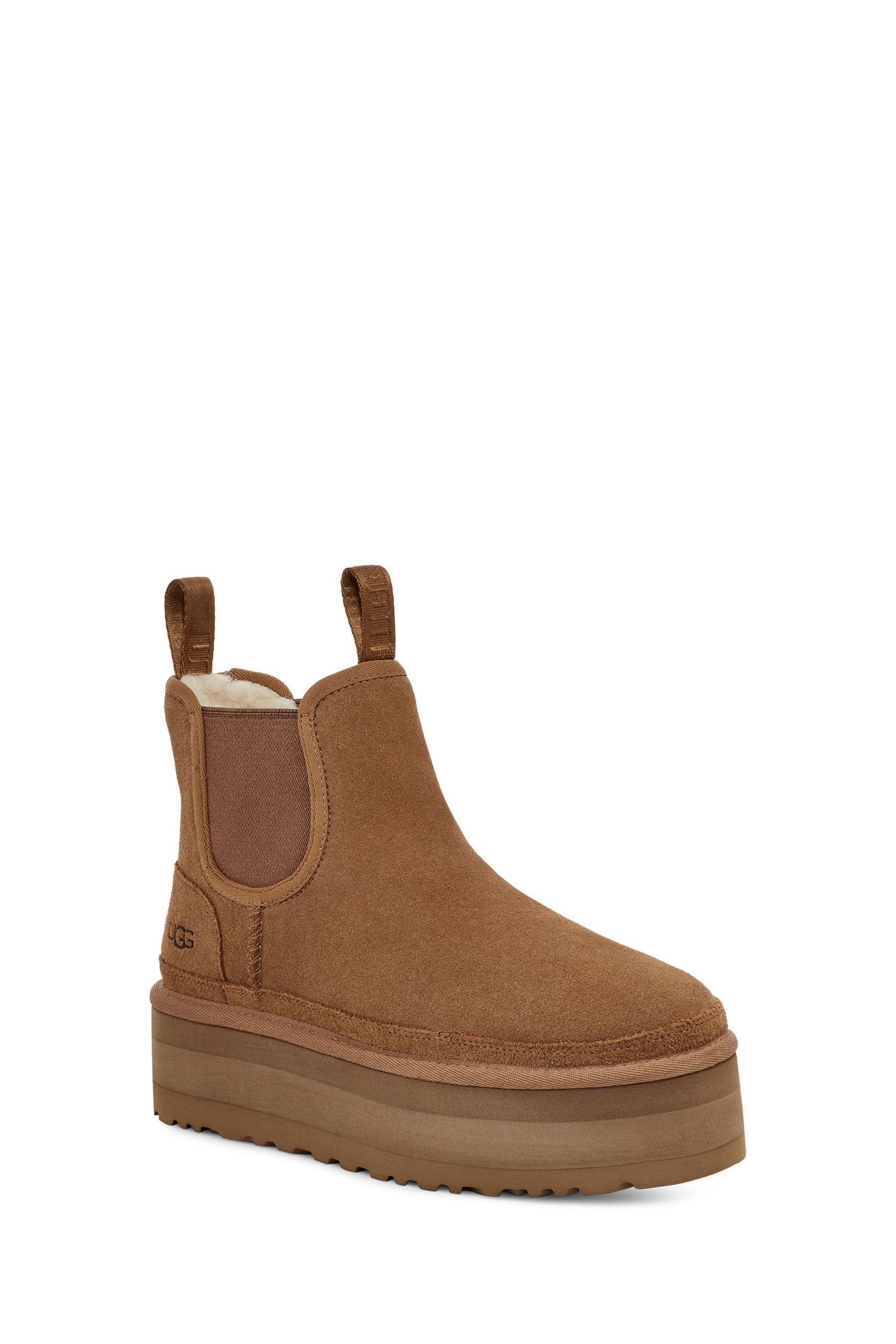 Buy UGG Brown Neumel Platform Chelsea Boots from the Next UK online shop