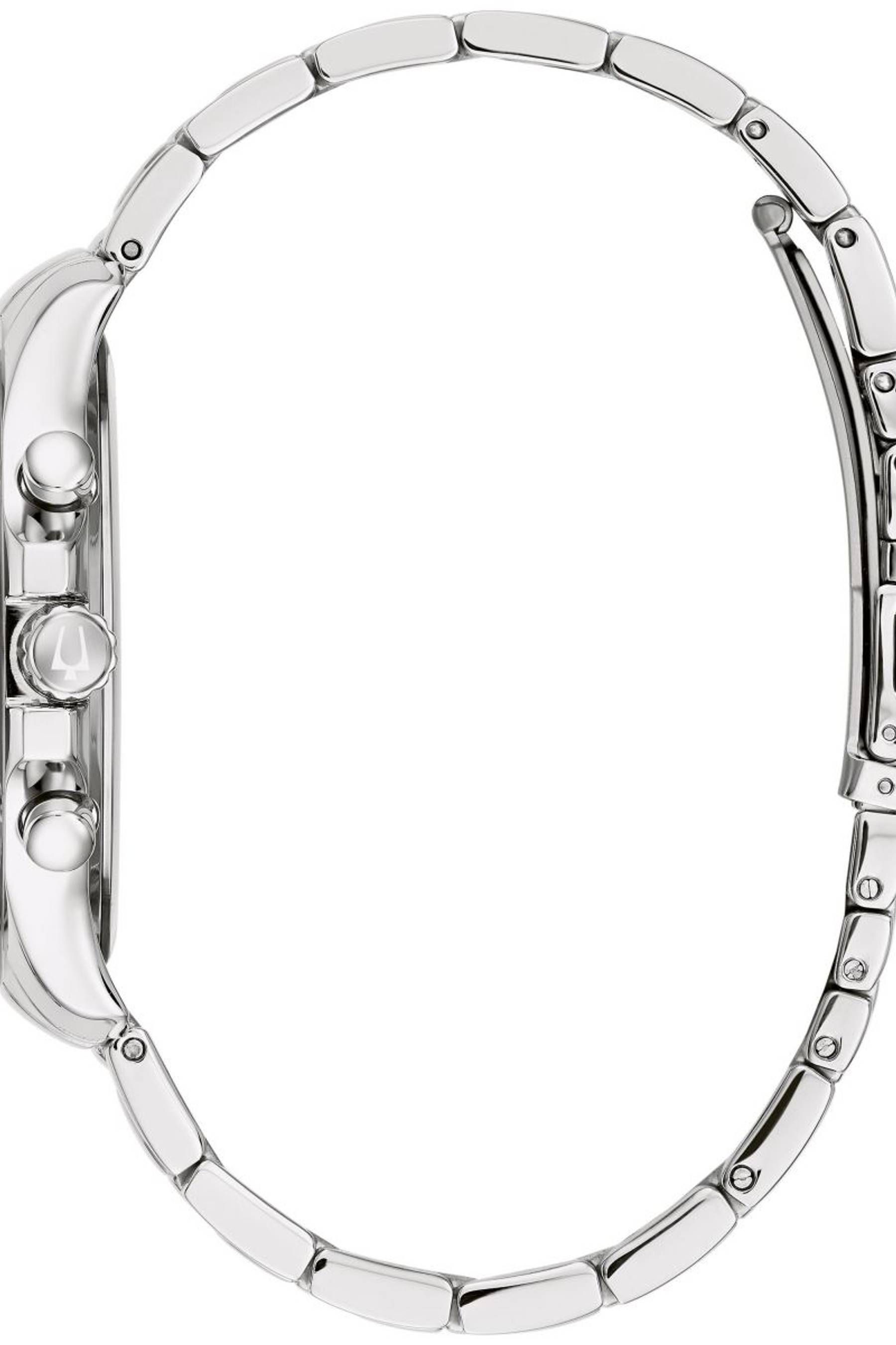 Buy Bulova Gents Silver Tone Classic Chronograph Watch from the Next UK ...