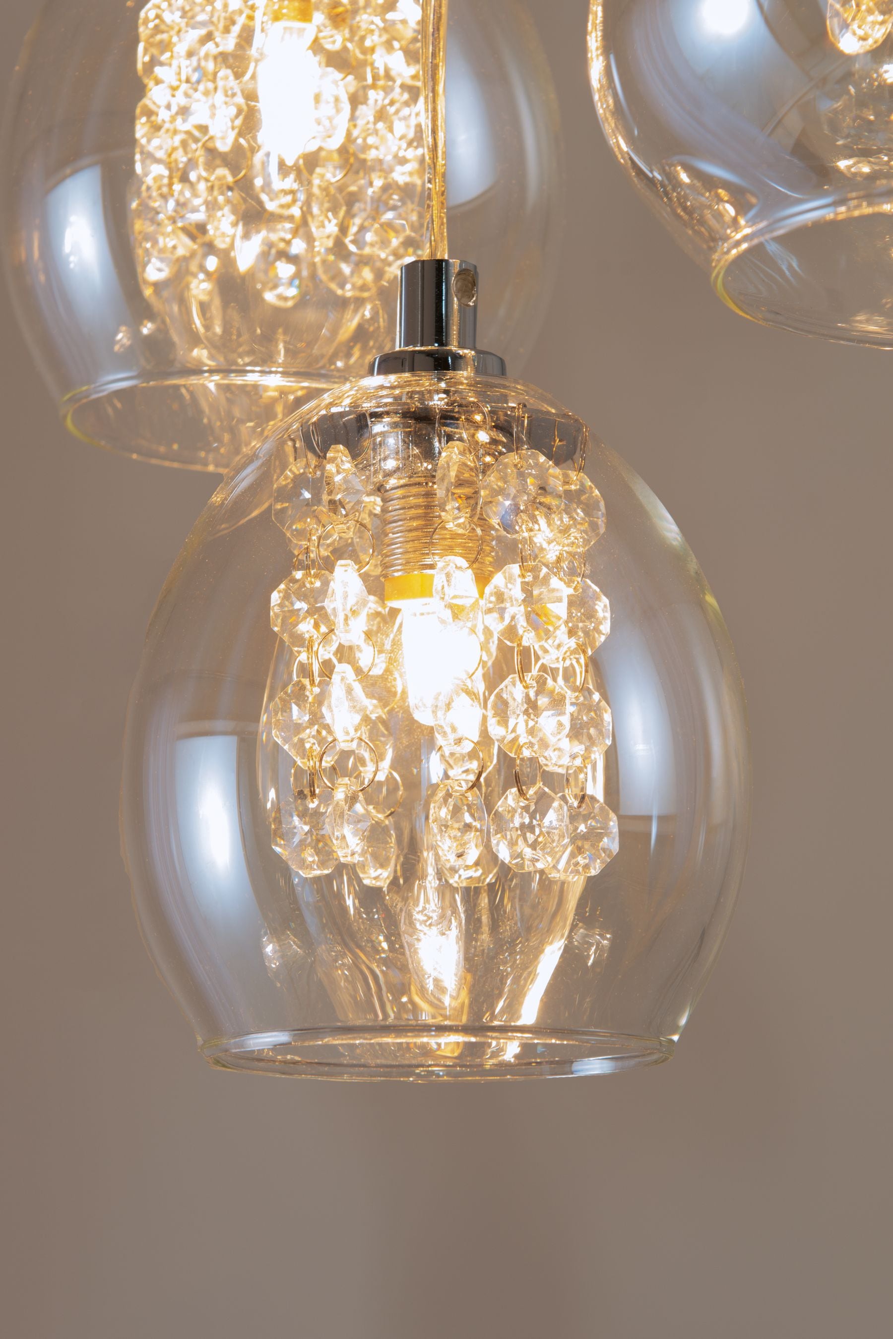 Buy Clear Bella 10 Light Cluster Ceiling Light from the Next UK online shop