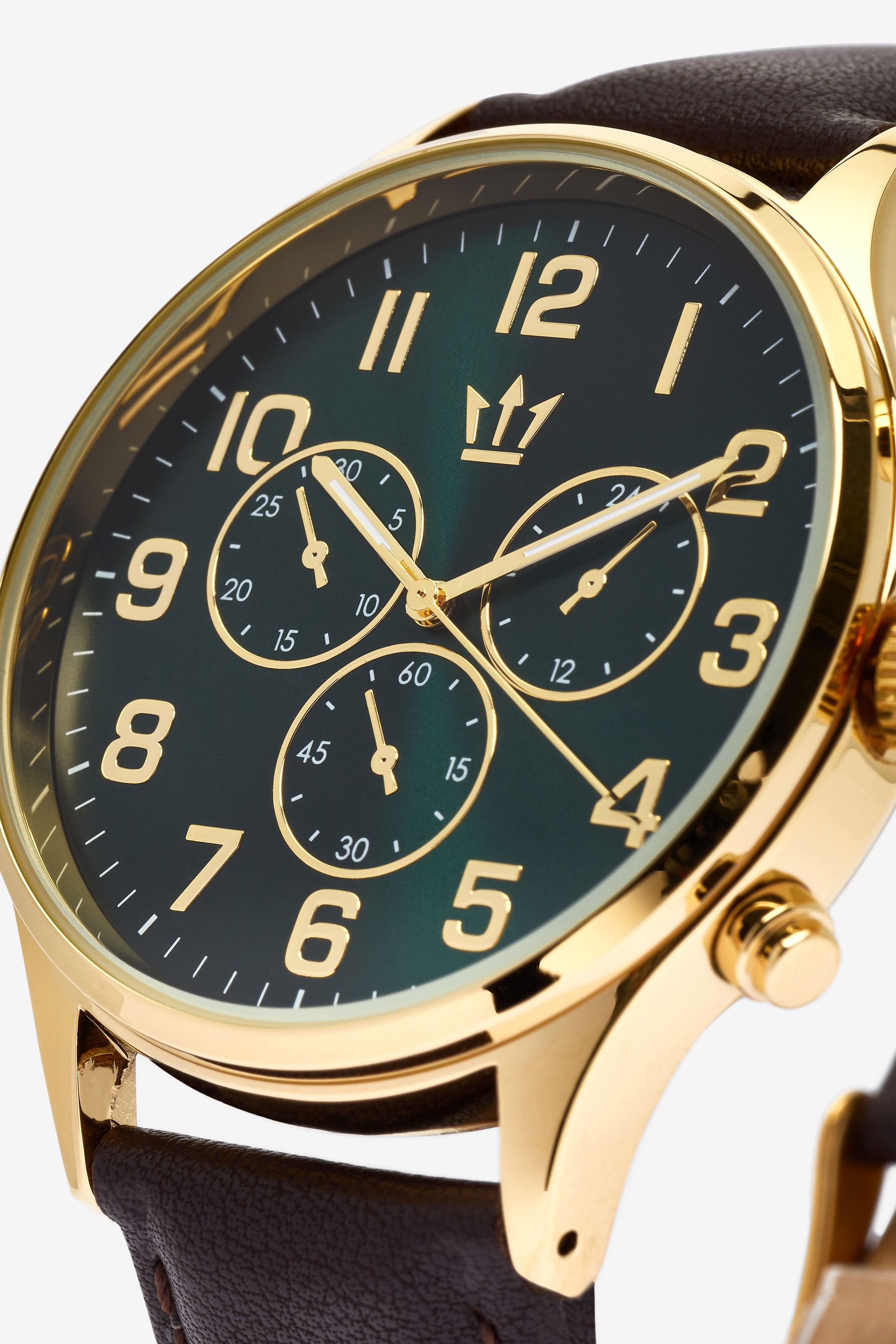 Buy Next Classic Watch With Brown Strap from the Next UK online shop