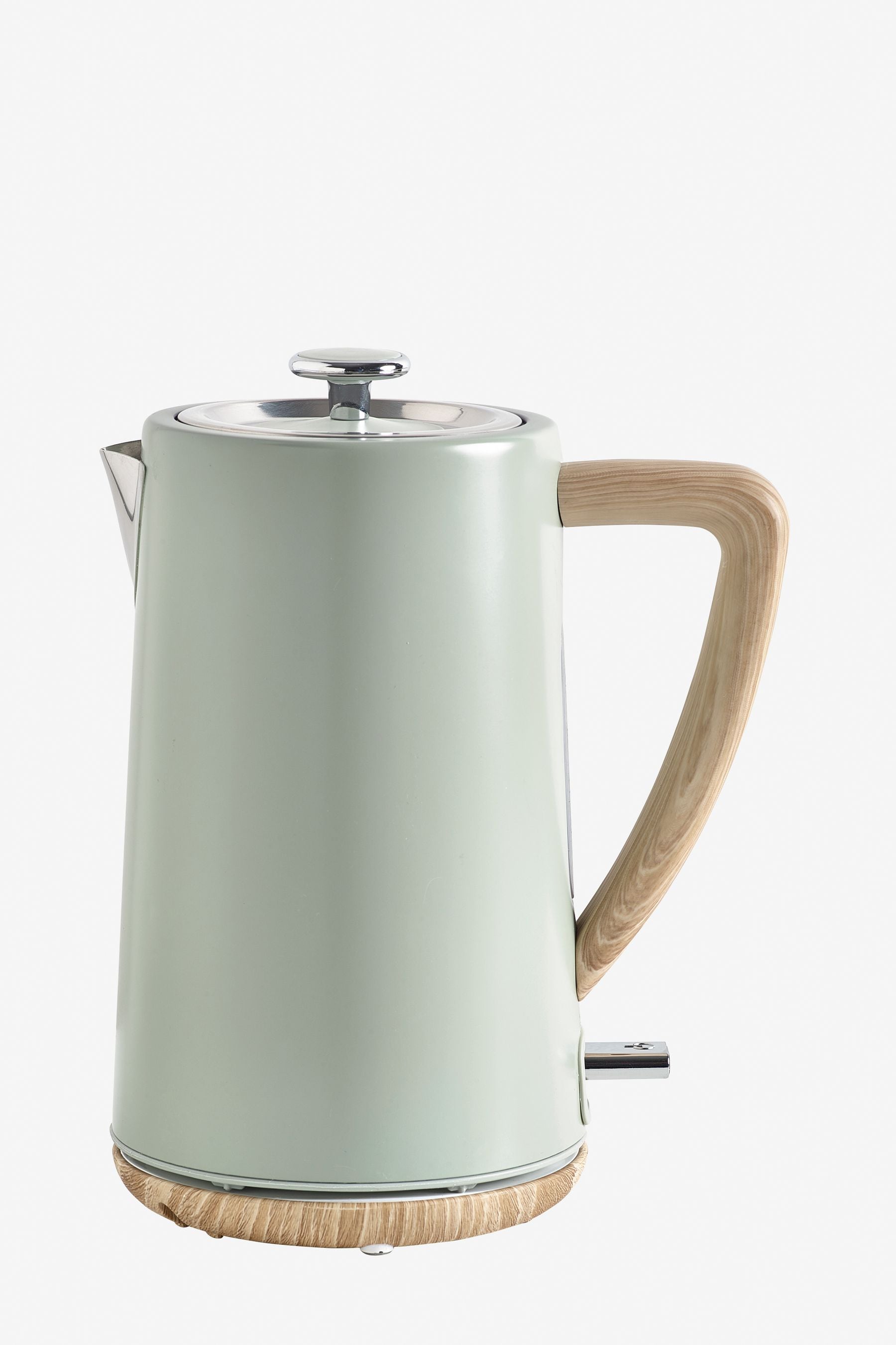 Buy Sage Green Bronx Wood Effect Kettle from the Next UK online shop