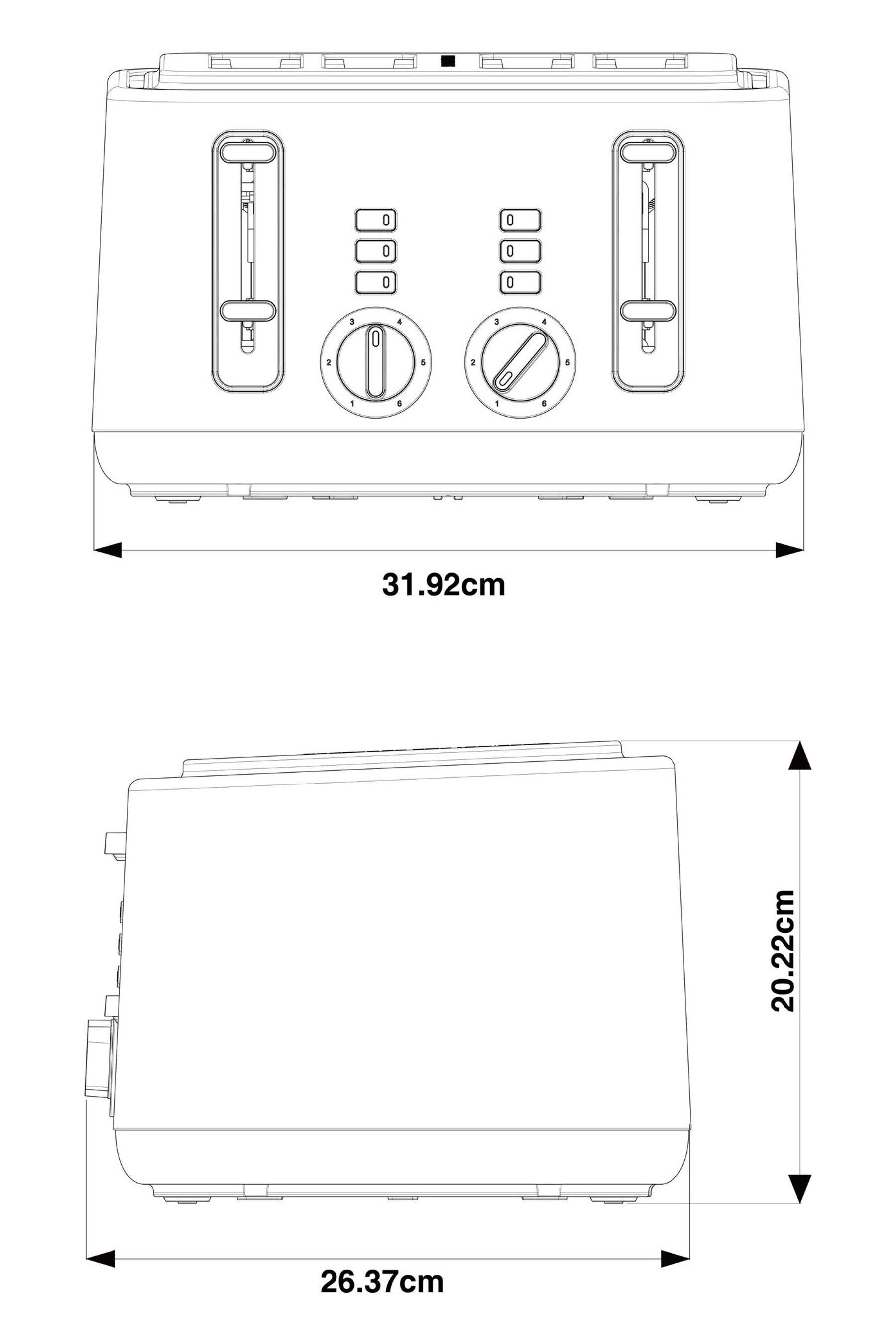 Buy Sage Green Bronx Wood Effect 4 Slice Toaster from the Next UK ...