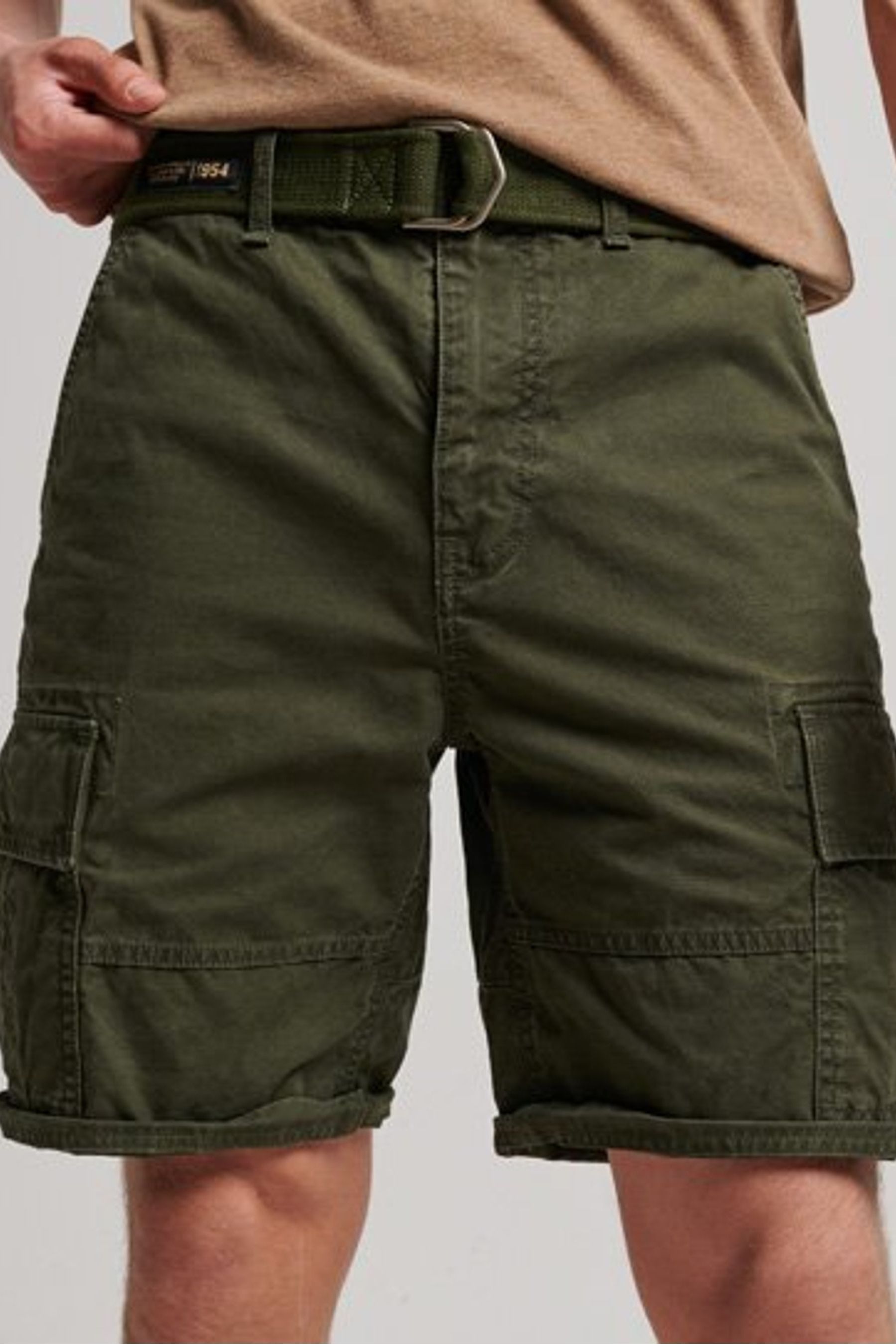 Buy Superdry Green Heavy Cargo Shorts from the Next UK online shop