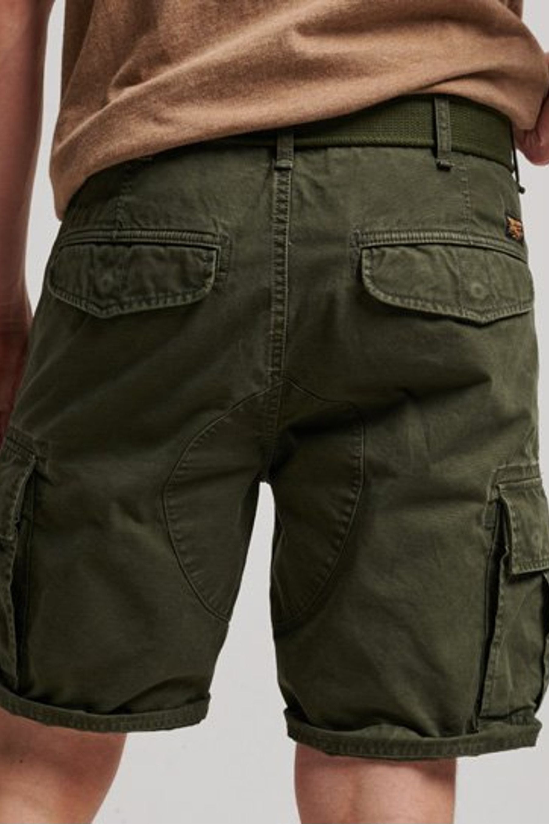Buy Superdry Green Heavy Cargo Shorts from the Next UK online shop
