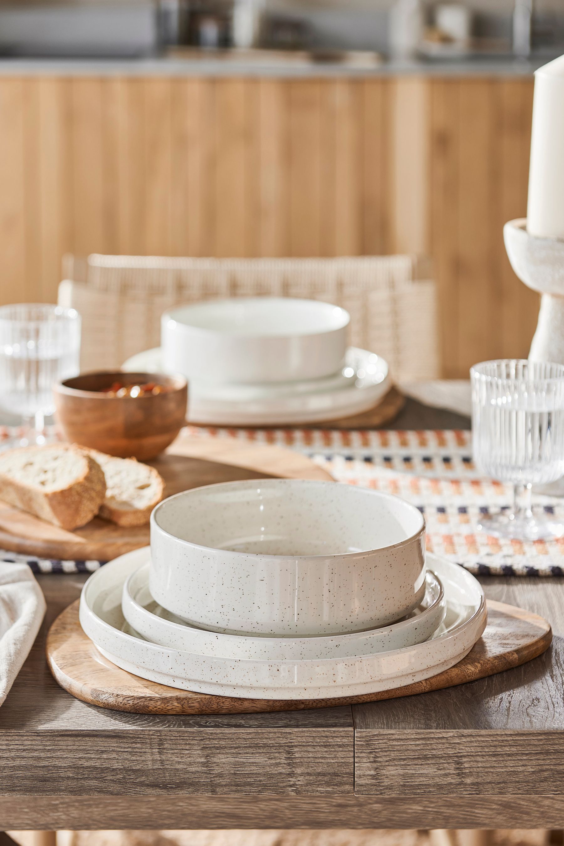 White dinner set sale online