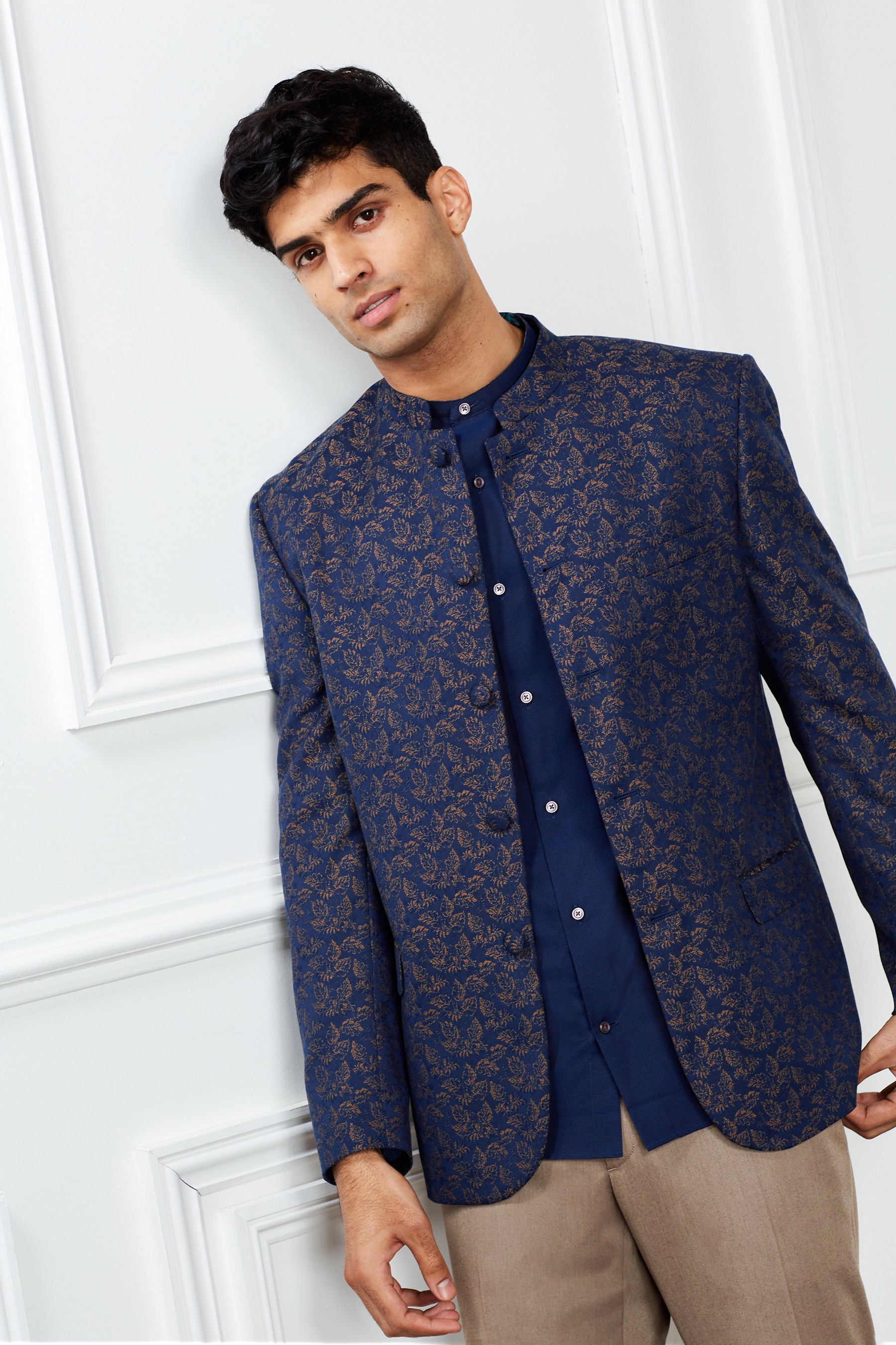 Buy Nehru Collar Suit Jacket from Next Ireland