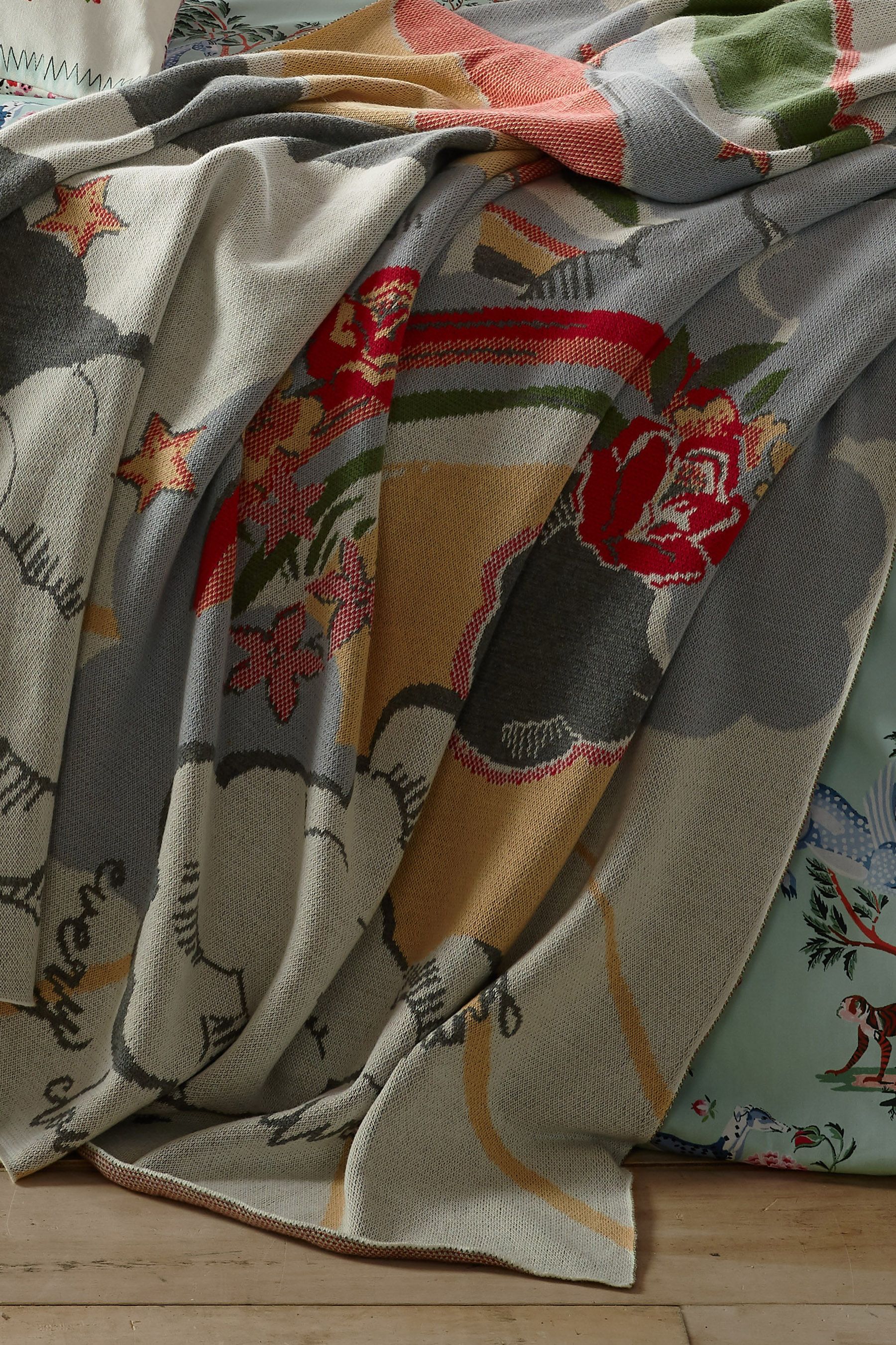 Buy Cath Kidston Grey Silver Linings Throw from Next Ireland