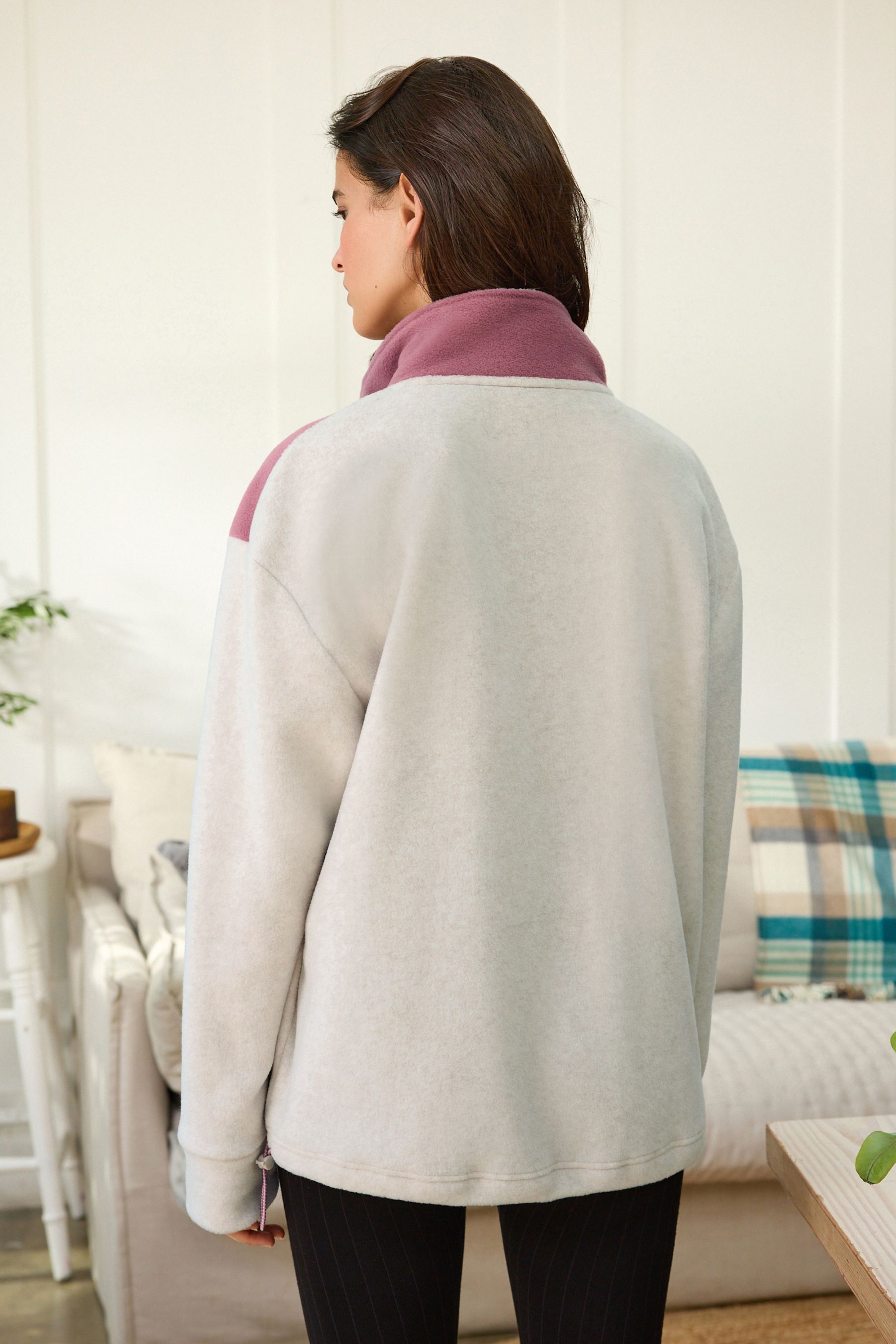 Buy Half Zip Fleece Top from Next Ireland