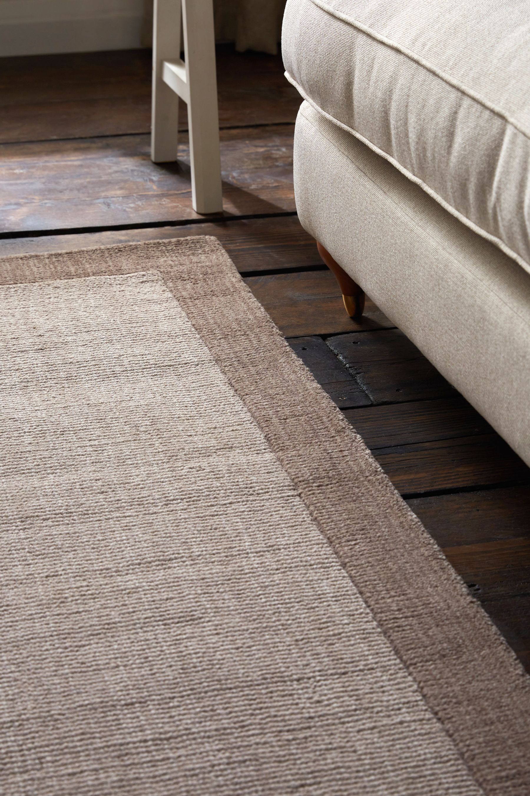 Buy Dark Natural Darcy Rug from the Next UK online shop