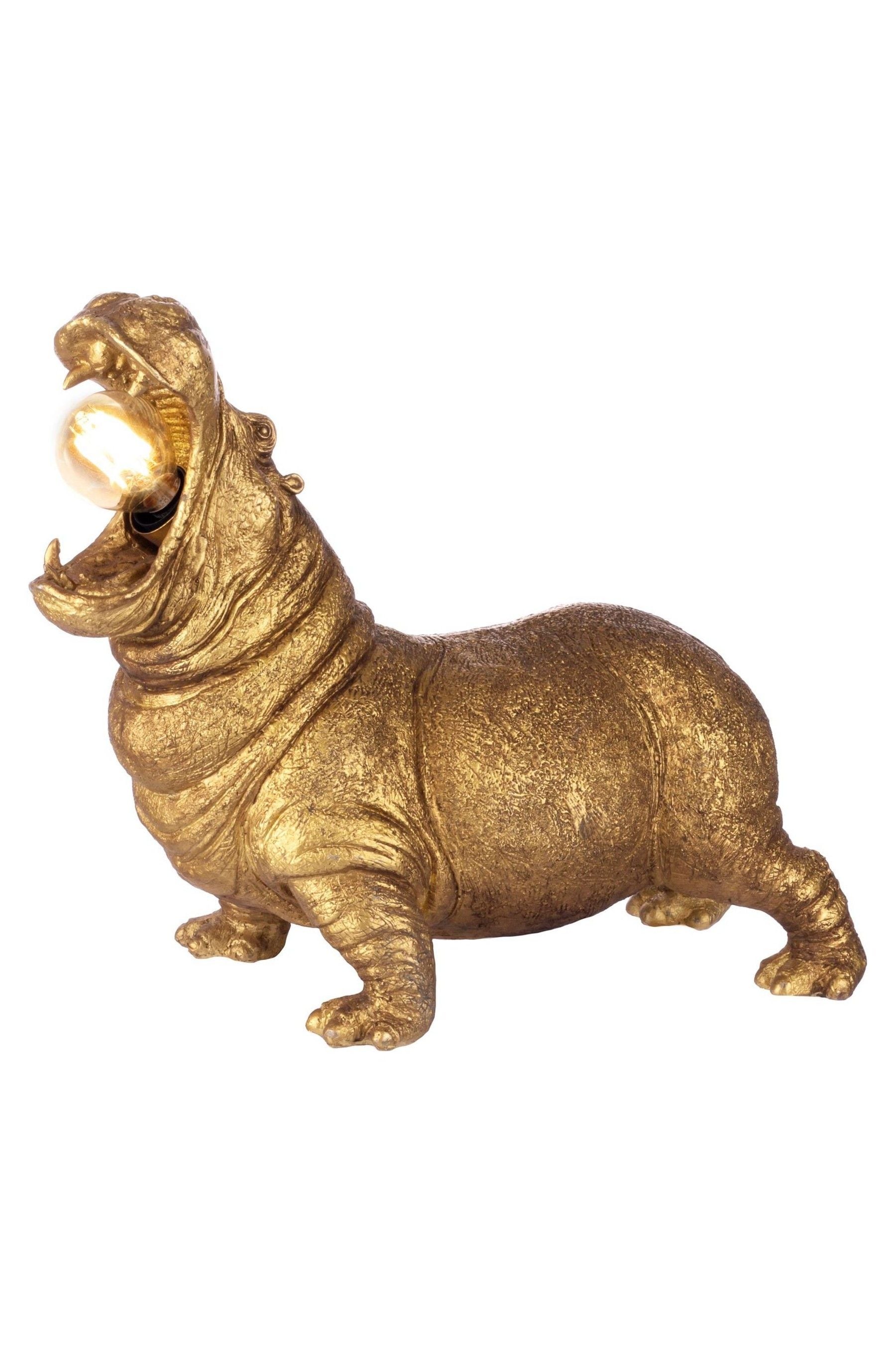 Buy BHS Gold Bernard Hippo Lamp from the Next UK online shop