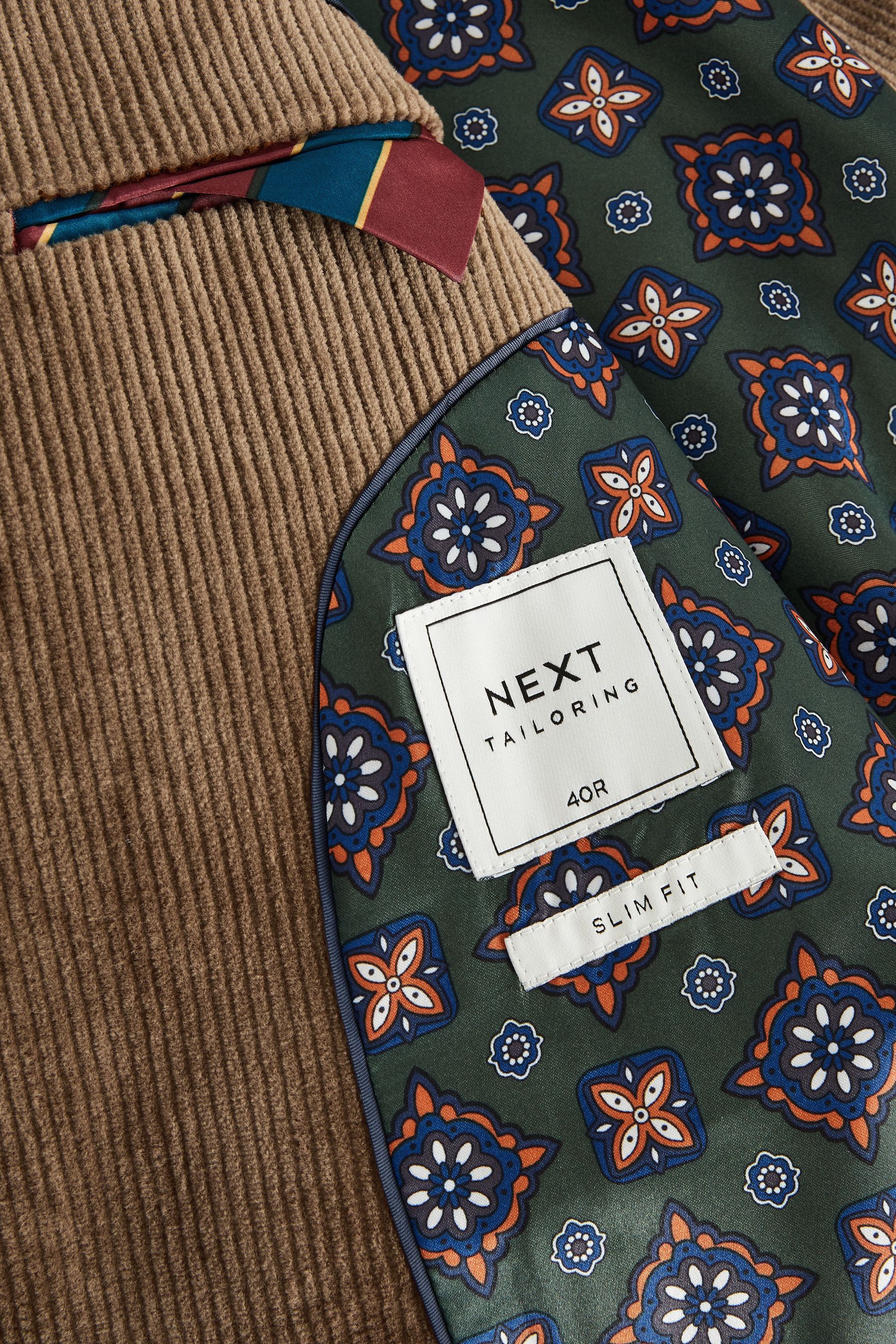 Buy Brown Corduroy Formal Jacket from Next Ireland