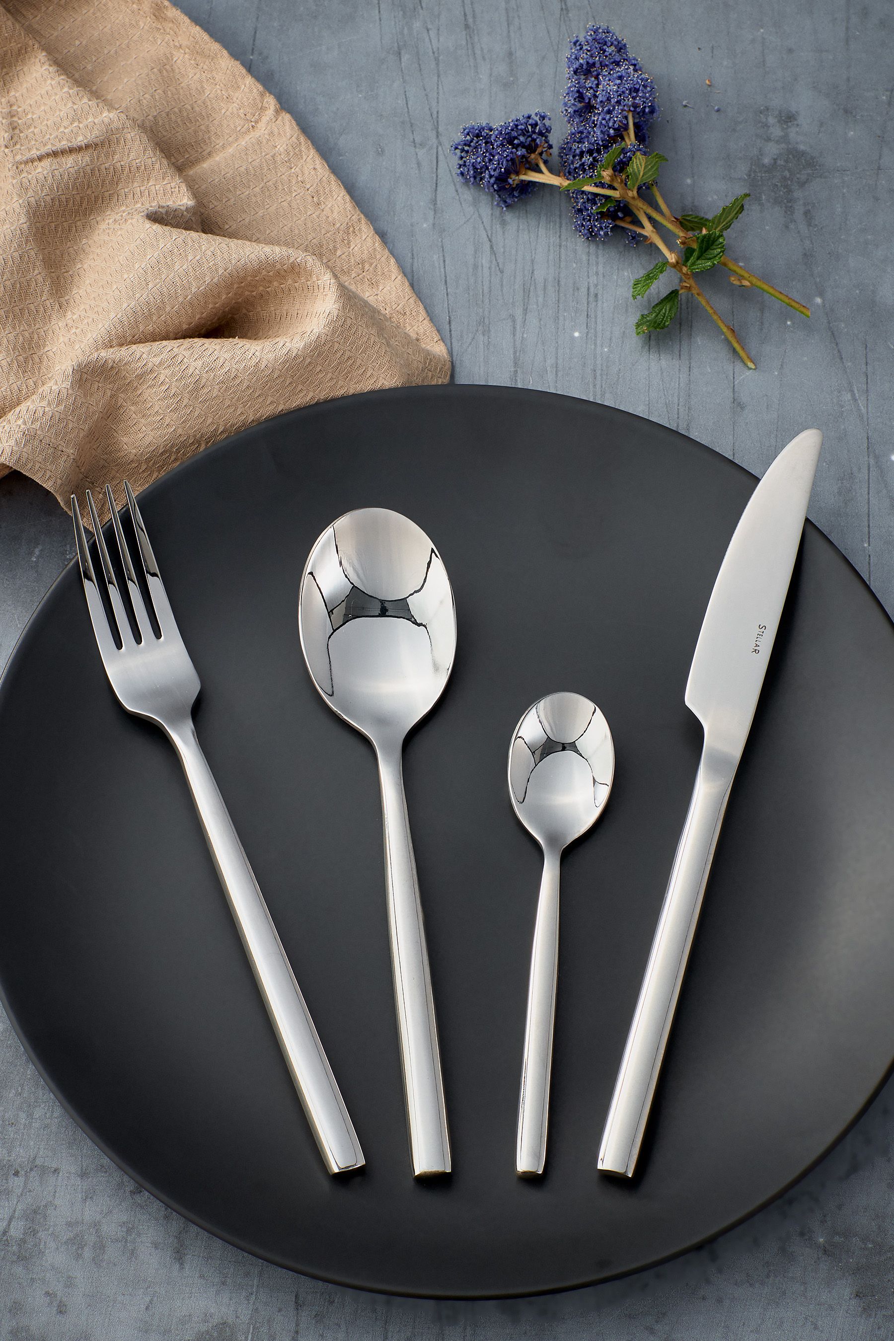 Buy Stellar Silver Rochester 32 Piece Cutlery Set from the Next UK ...