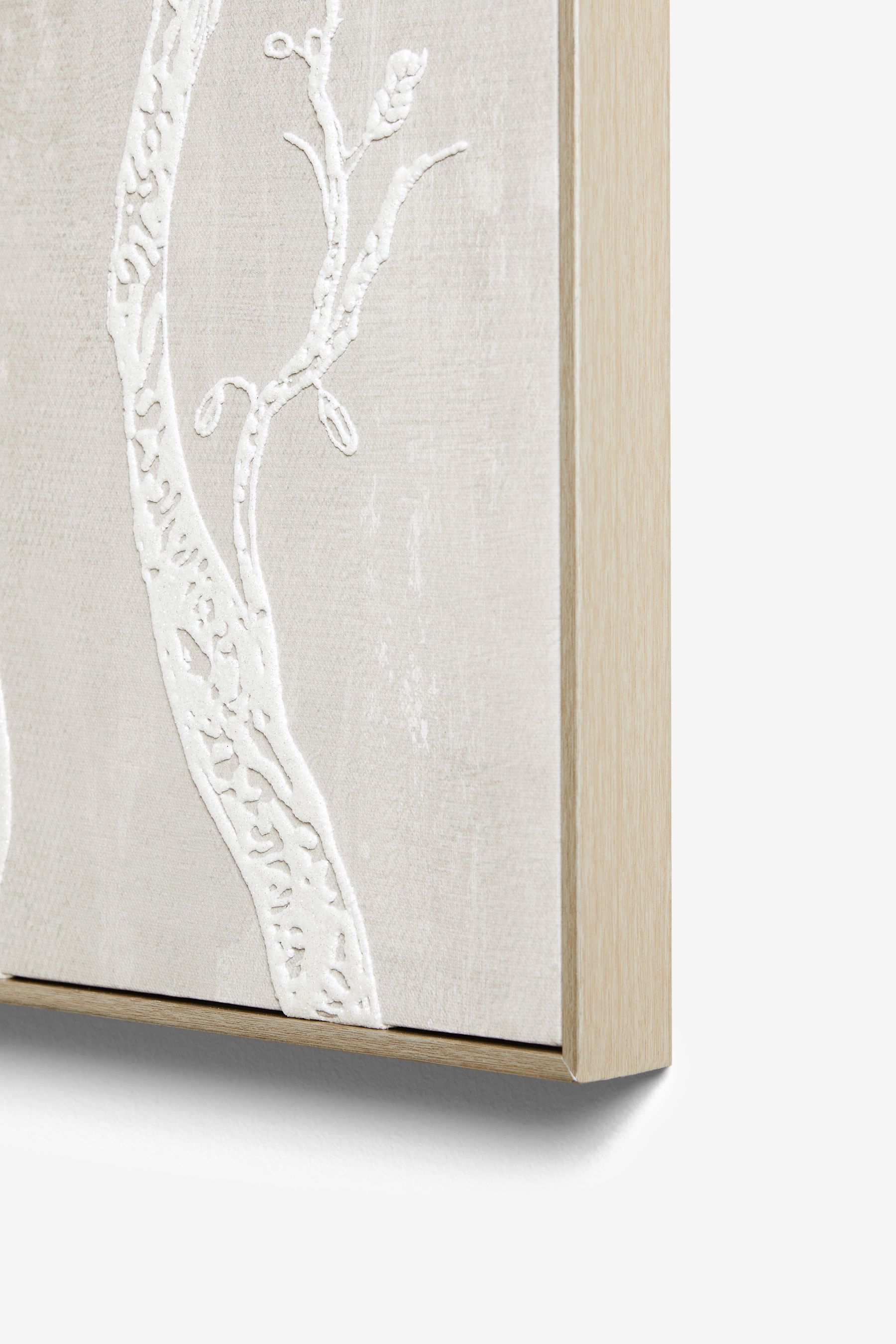 Buy Set of 3 Natural Vintage Trees Framed Canvas Wall Art from the Next ...