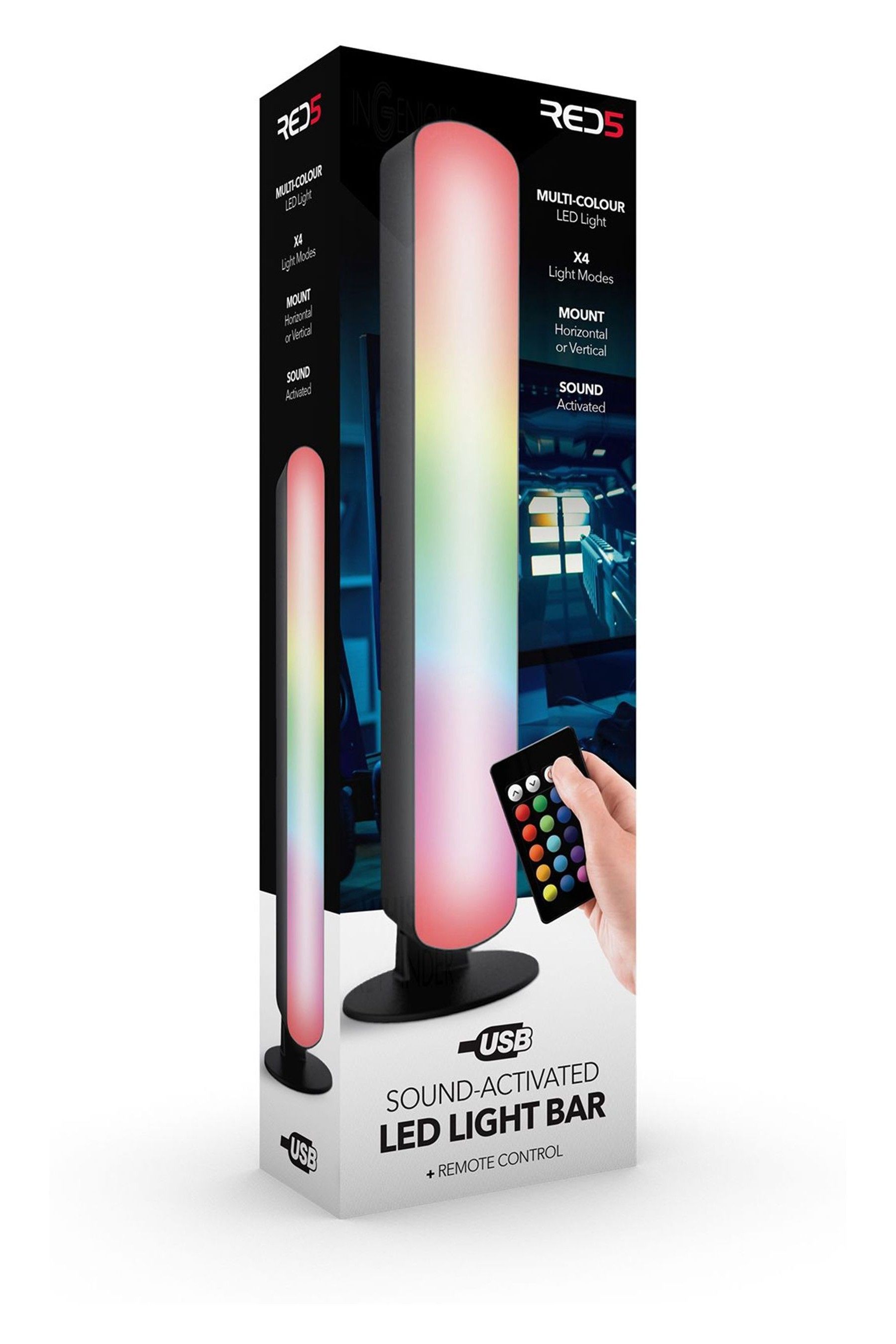 Buy MenKind LED Light Bar Sound Reactive USB from the Next UK online shop