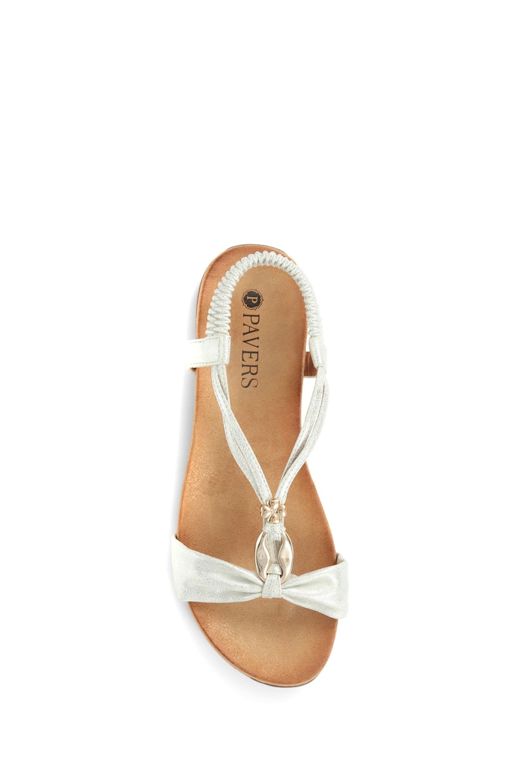 Buy Pavers White Flat-Strappy-Sandal from the Next UK online shop