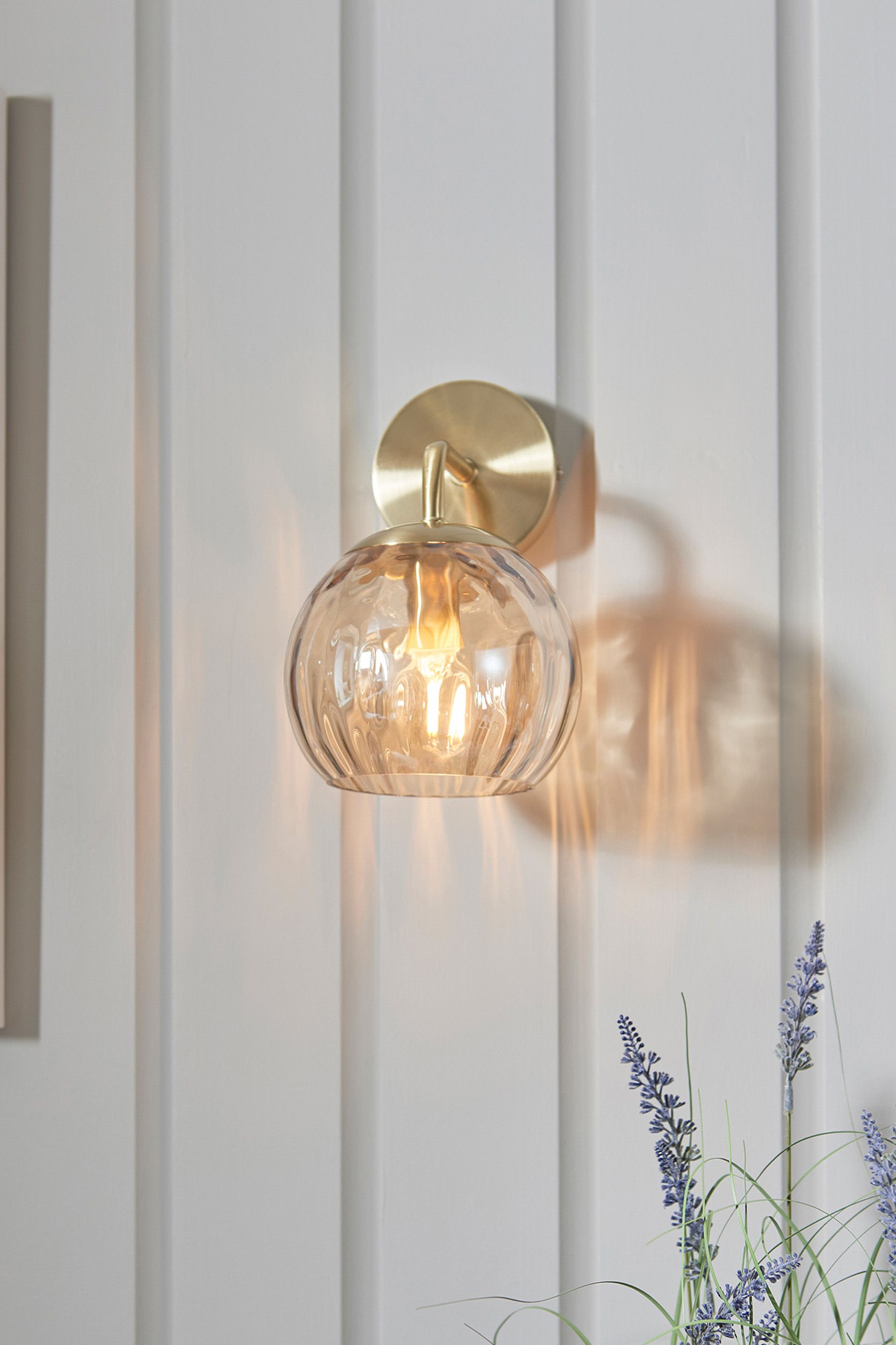 Buy Gallery Home Gold Dilan Wall Light from the Next UK online shop