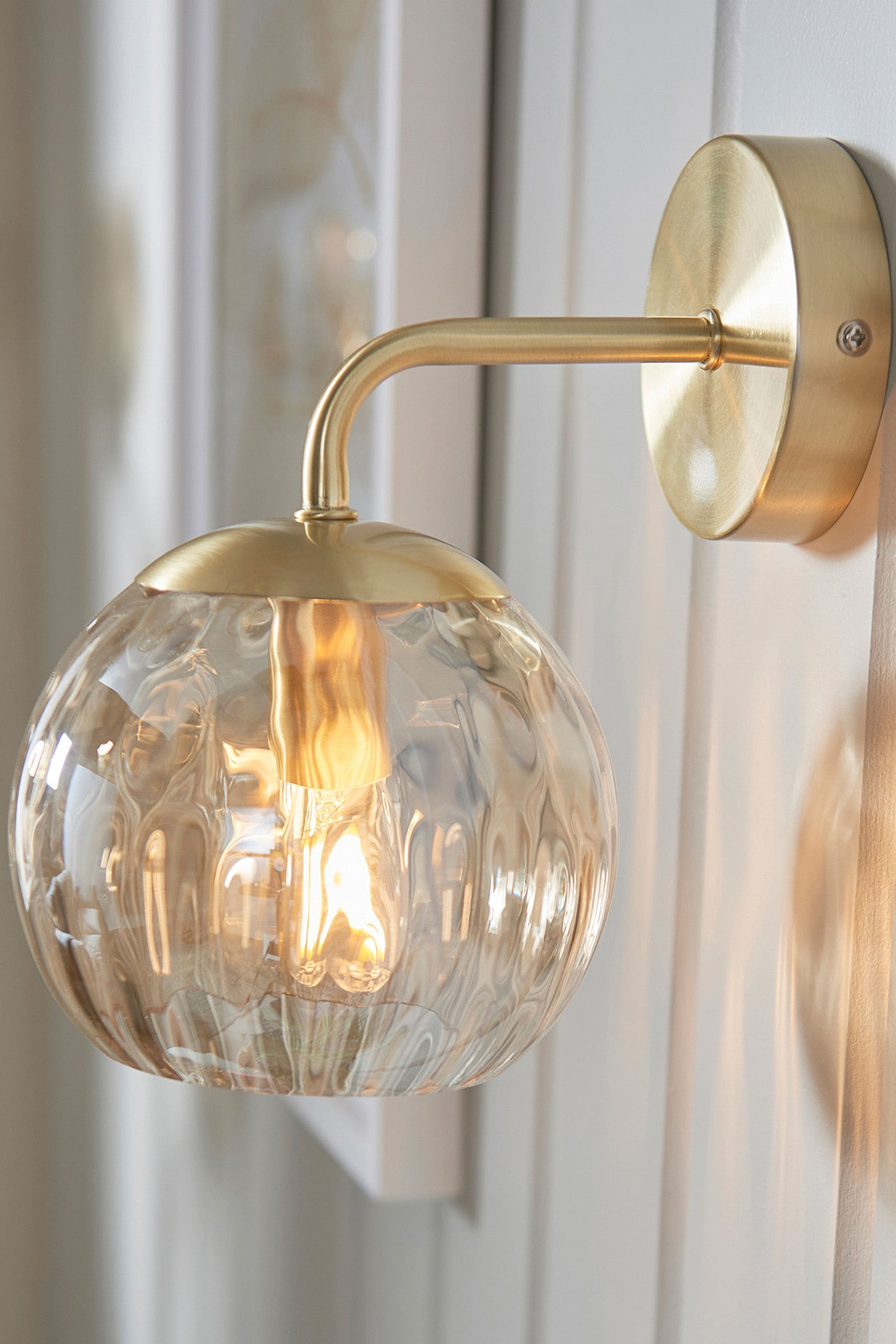 Buy Gallery Home Gold Dilan Wall Light from the Next UK online shop